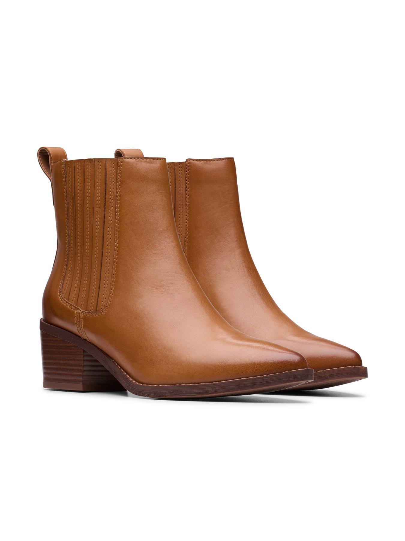 Clarks Morzine Top Leather Ankle Boot | Very