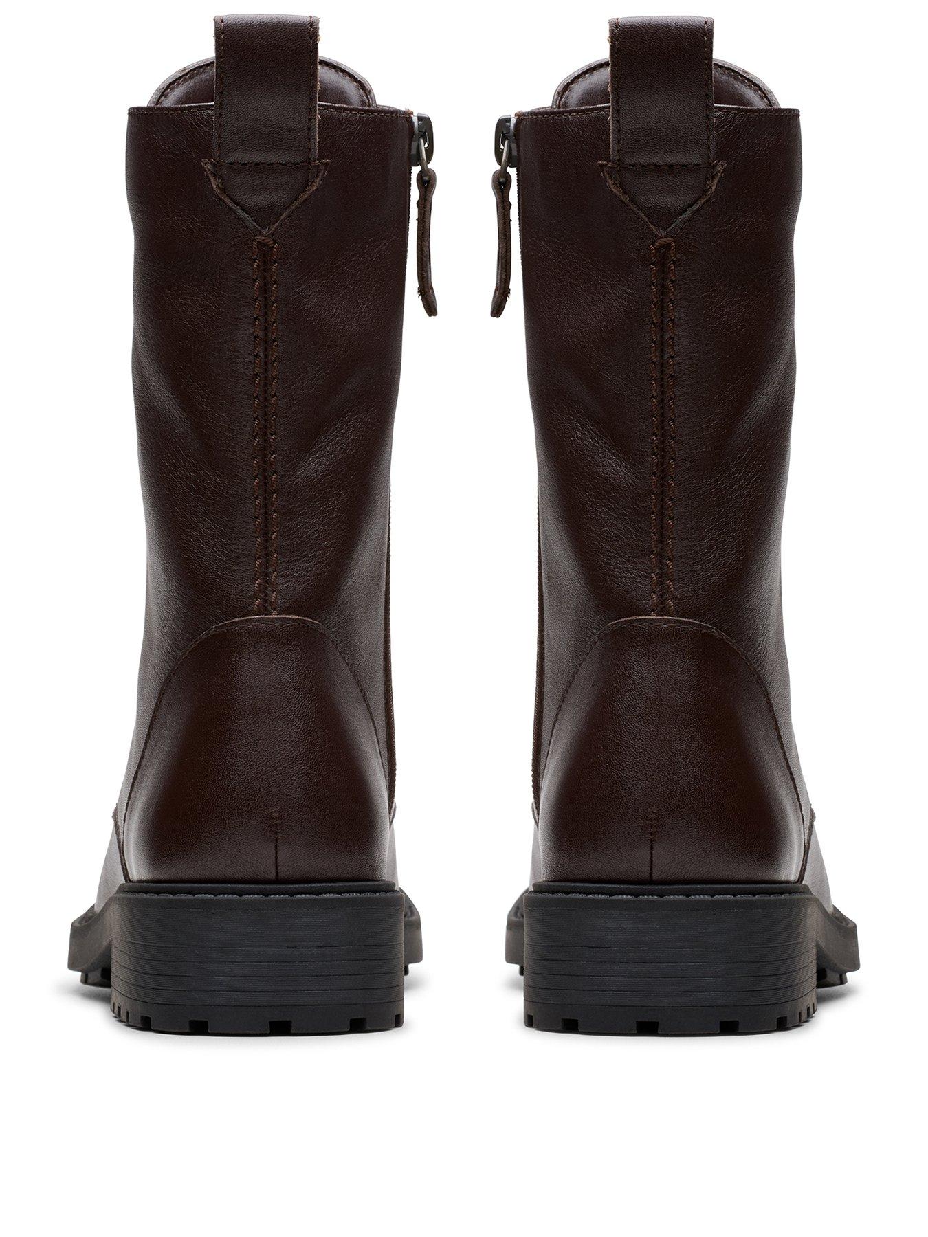 Clarks Orinoco2 Style Wide Fit Leather Ankle Boot | Very