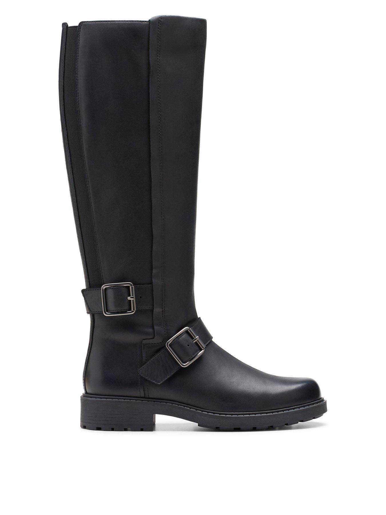 Clarks orinoco knee high boots store