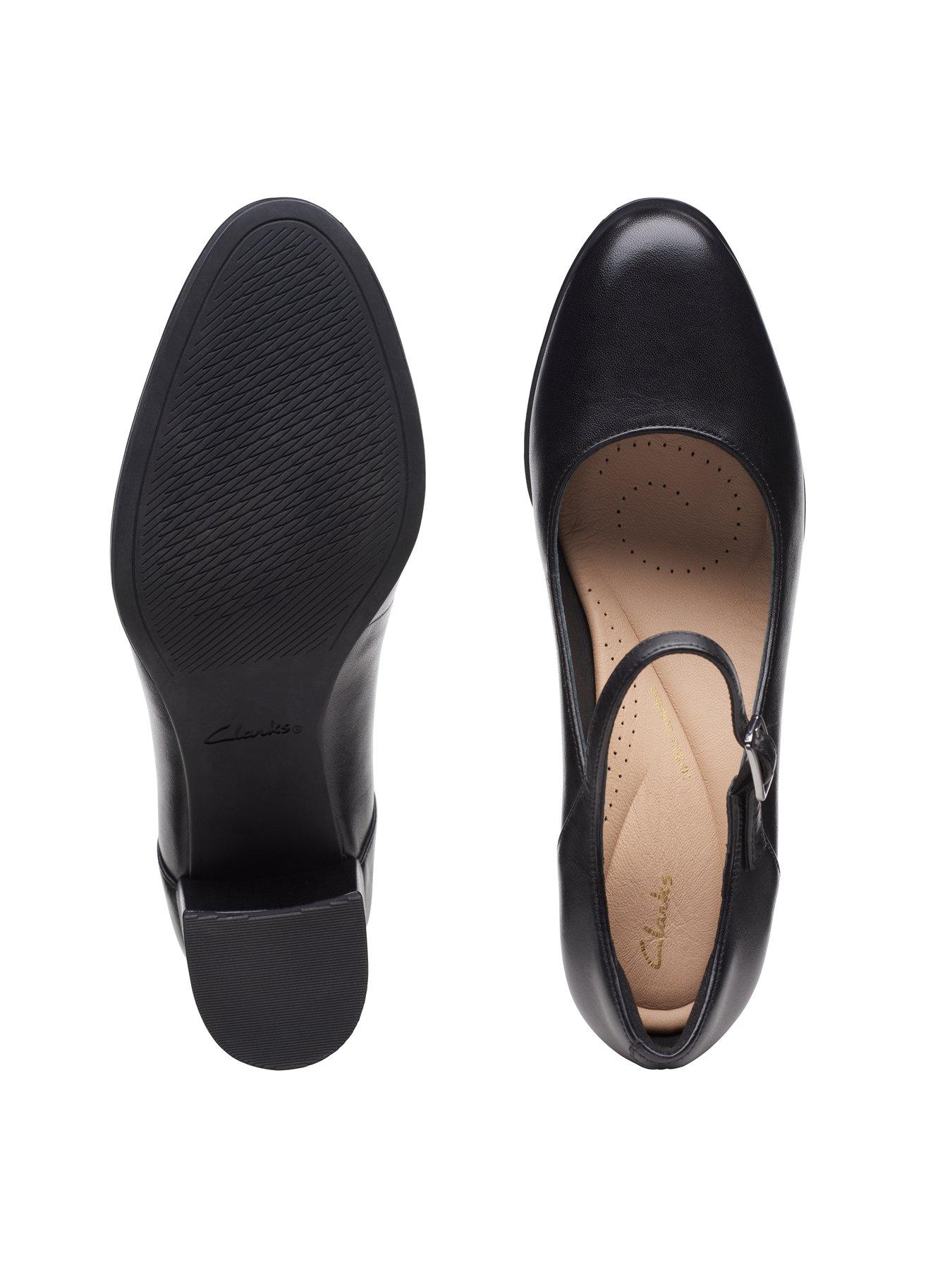 Clarks Freva55 Strap Leather Heel | Very