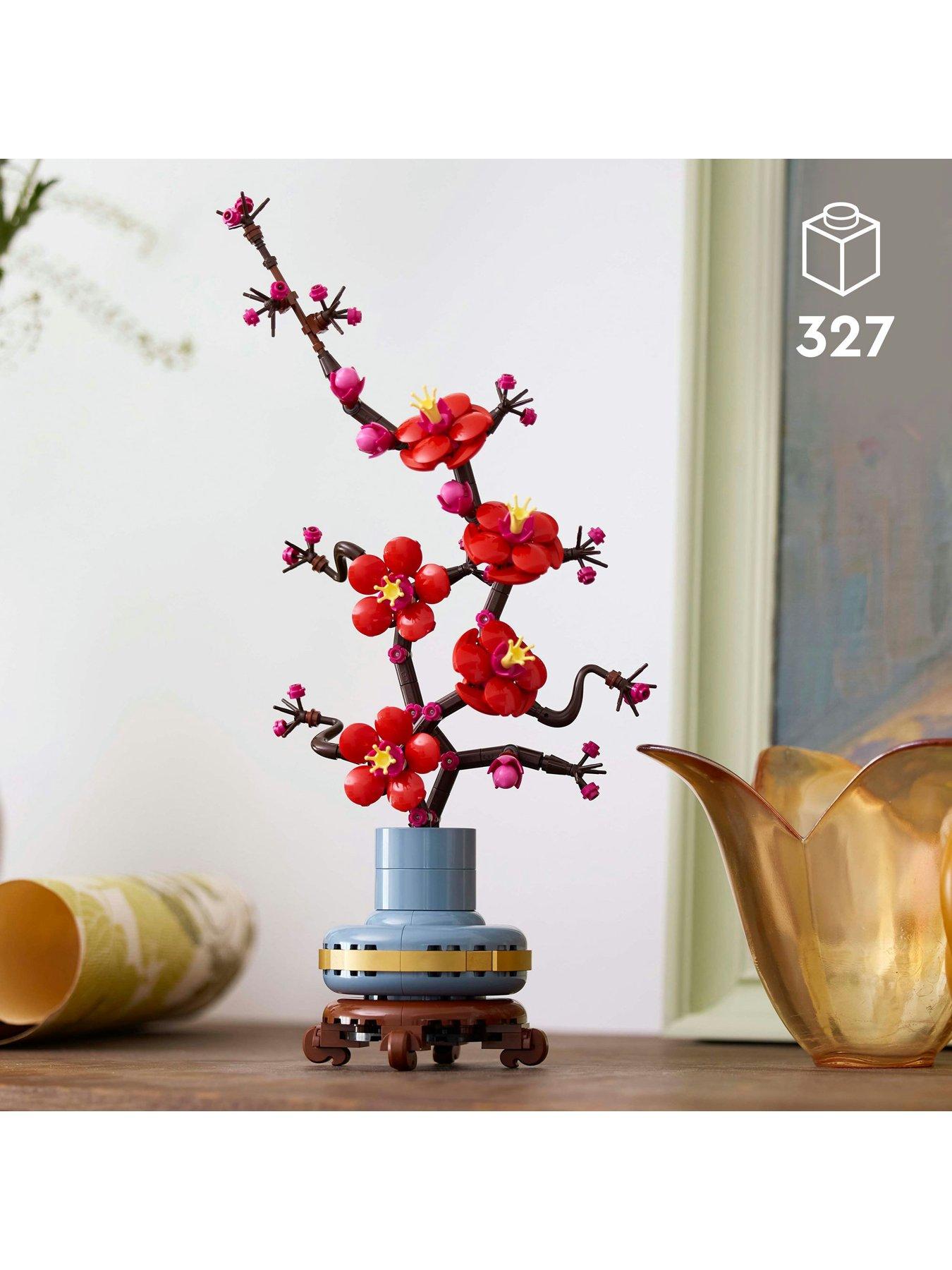 LEGO Botanical Plum Blossom Flower, Home Decor Set 10369 | Very