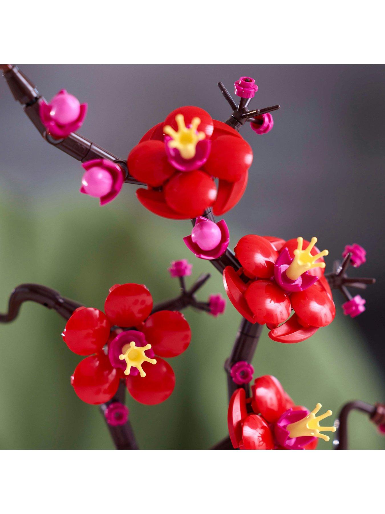 LEGO Botanical Plum Blossom Flower, Home Decor Set 10369 | Very