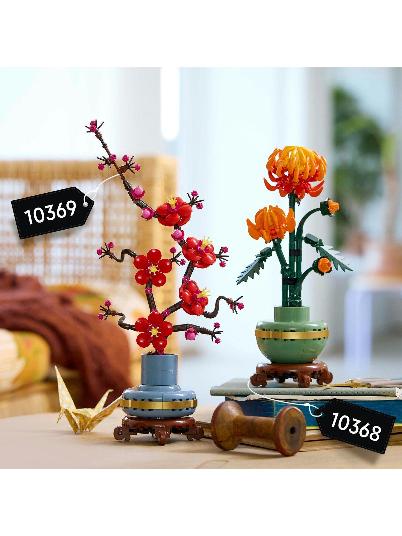 LEGO Botanical Plum Blossom Flower, Home Decor Set 10369 | Very