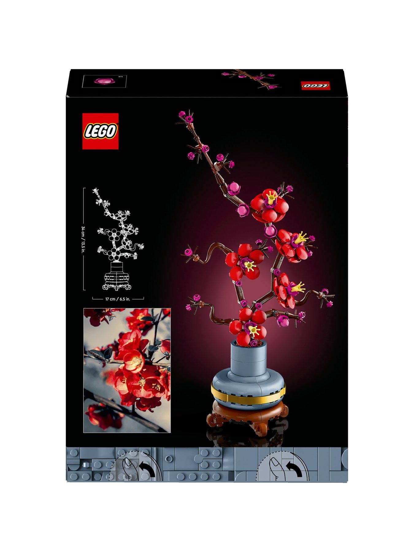 LEGO Botanical Plum Blossom Flower, Home Decor Set 10369 | Very