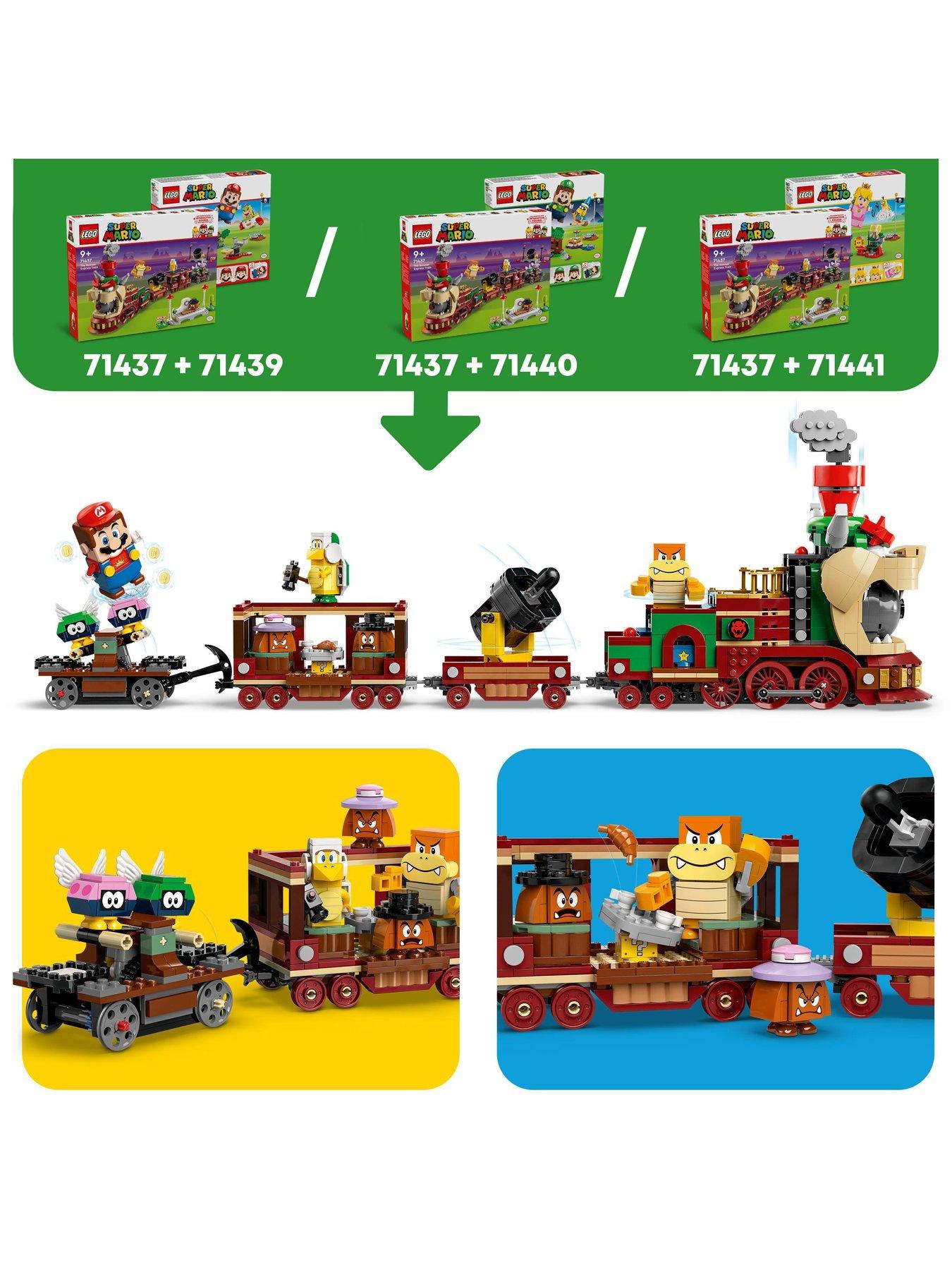 LEGO Super Mario The Bowser Express Train Set 71437 | Very
