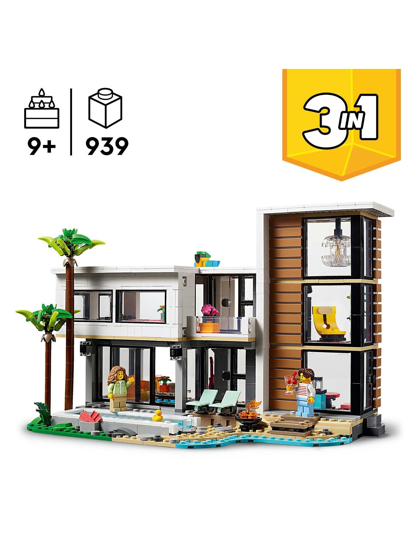 LEGO Creator 3in1 Modern House Toy for Kids 31153 | Very