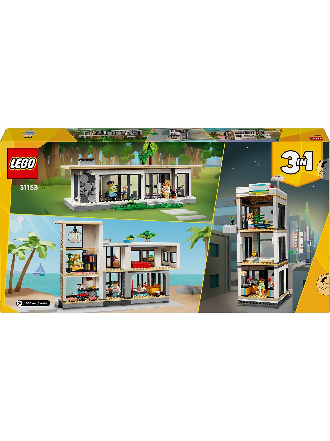LEGO Creator 3in1 Modern House Toy for Kids 31153 | Very