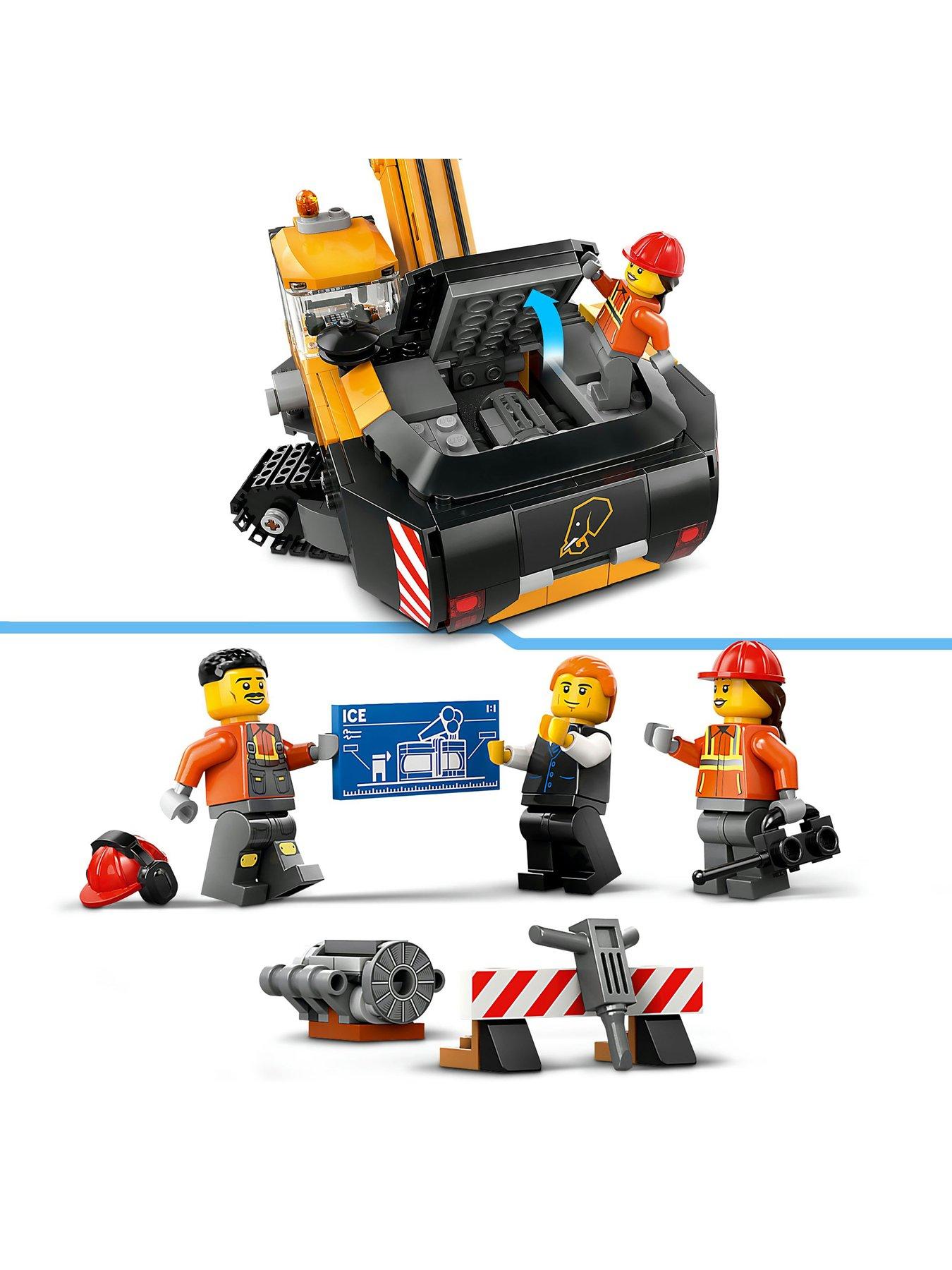 LEGO City Yellow Construction Excavator Toy 60420 | Very