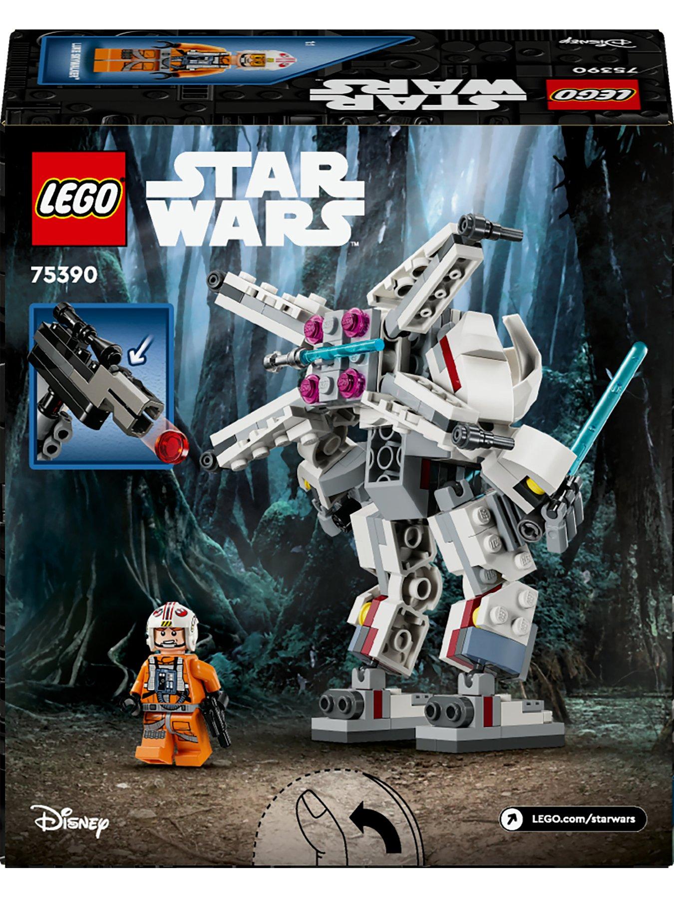 LEGO Star Wars Luke Skywalker X-Wing Mech Set 75390 | Very