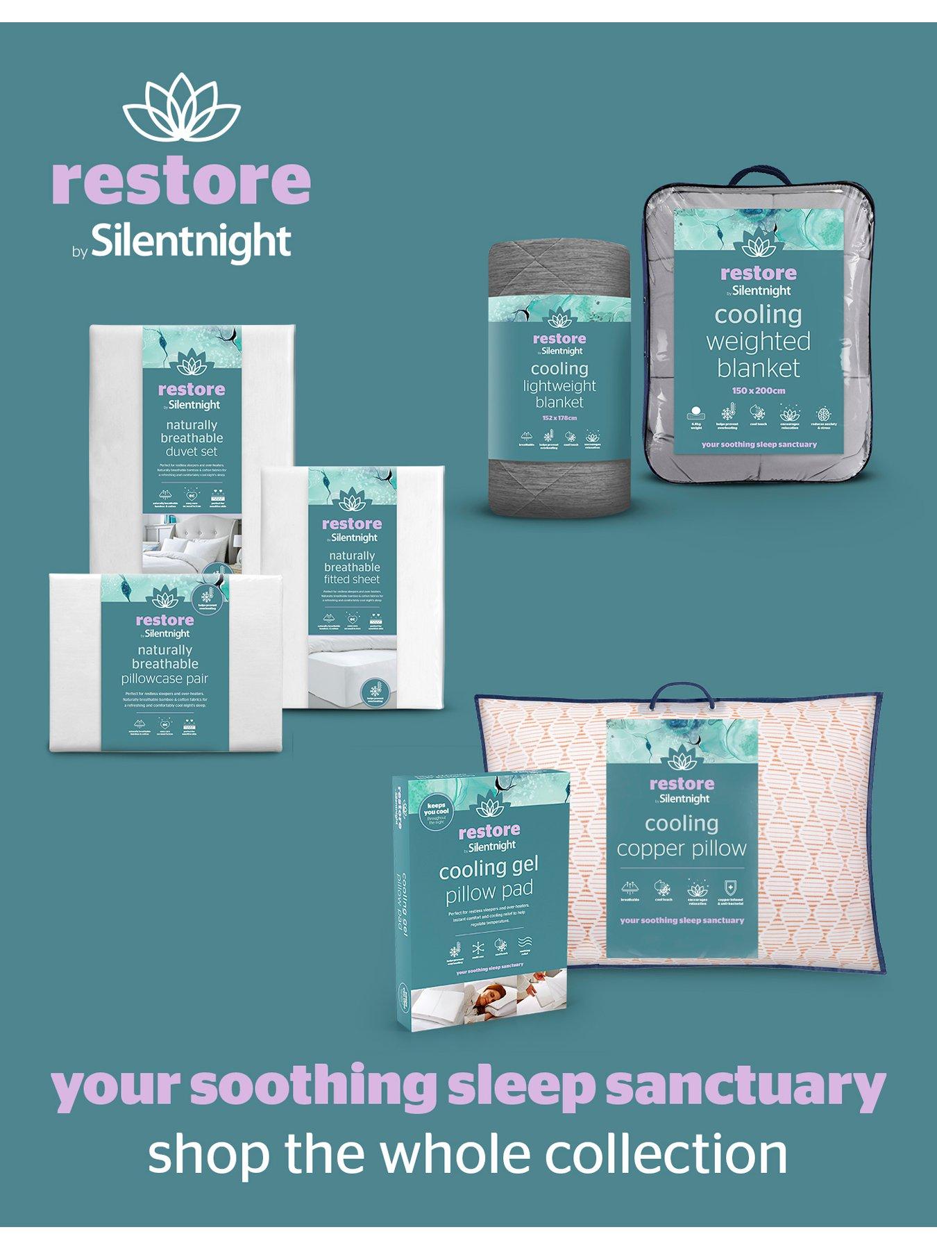 Silentnight Restore Cooling Copper Pillow | Very