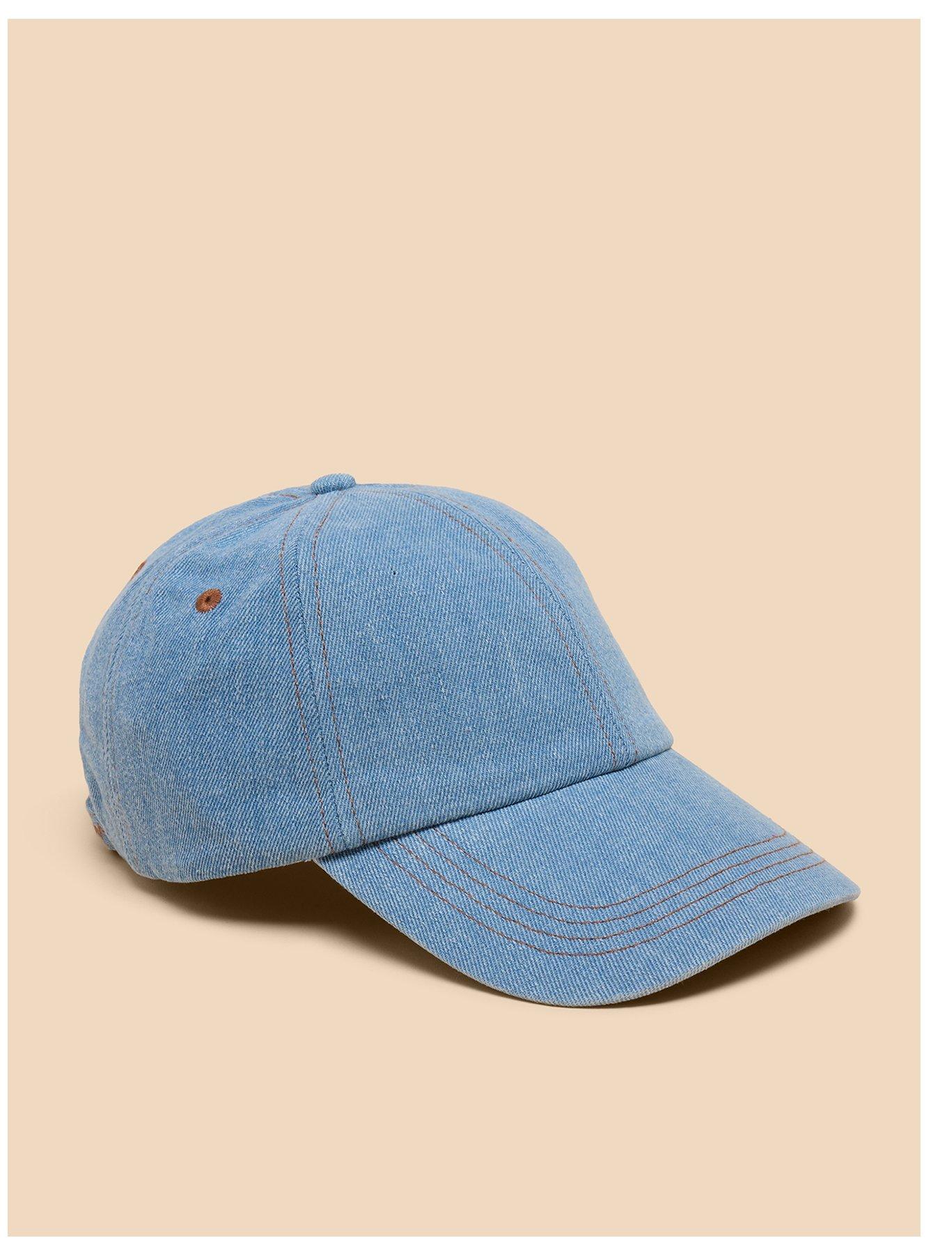 White Stuff Denim Baseball Cap - Blue | Very