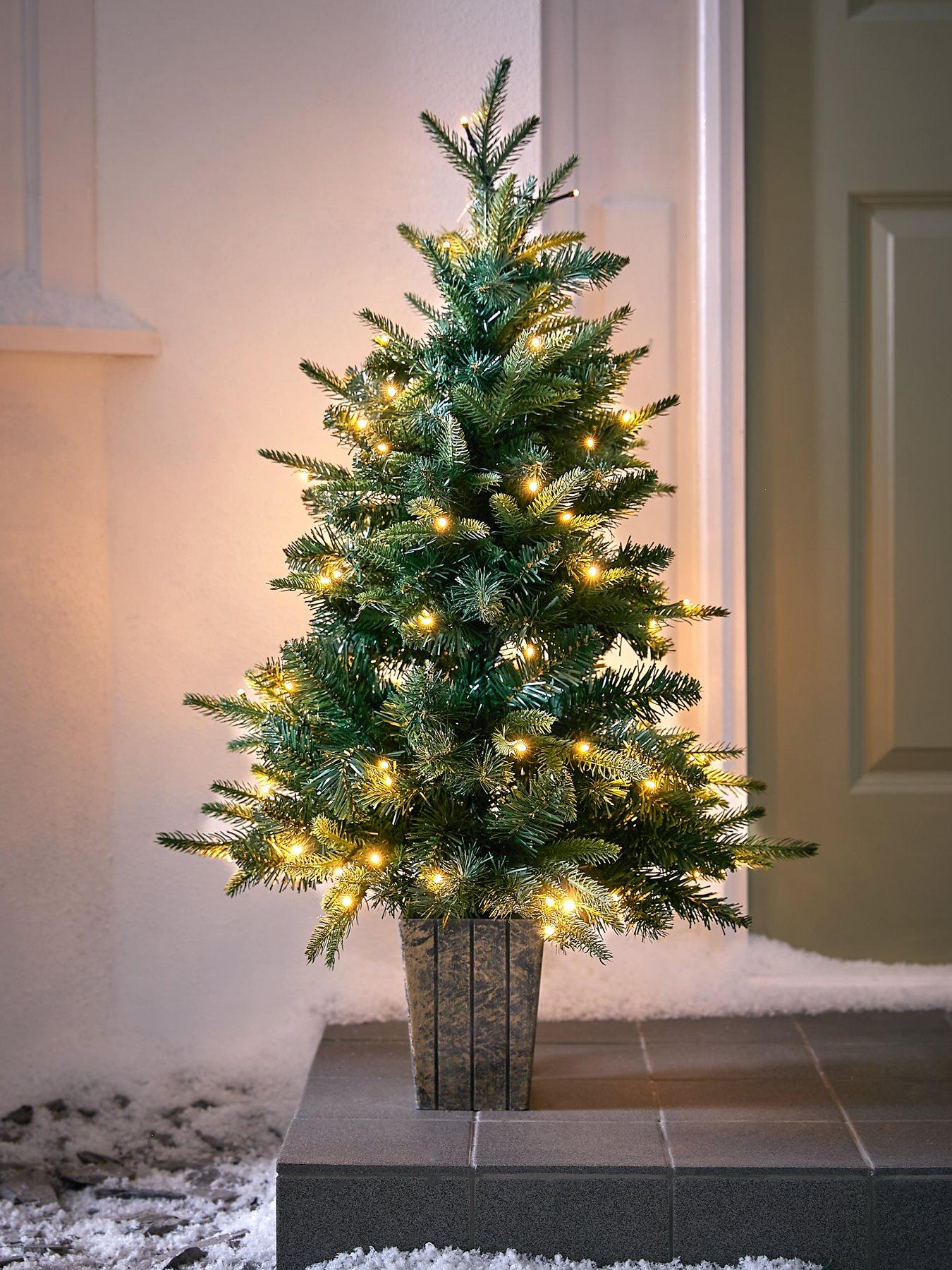 Festive 90Cm Lit Firefly Tree In Pot | Very