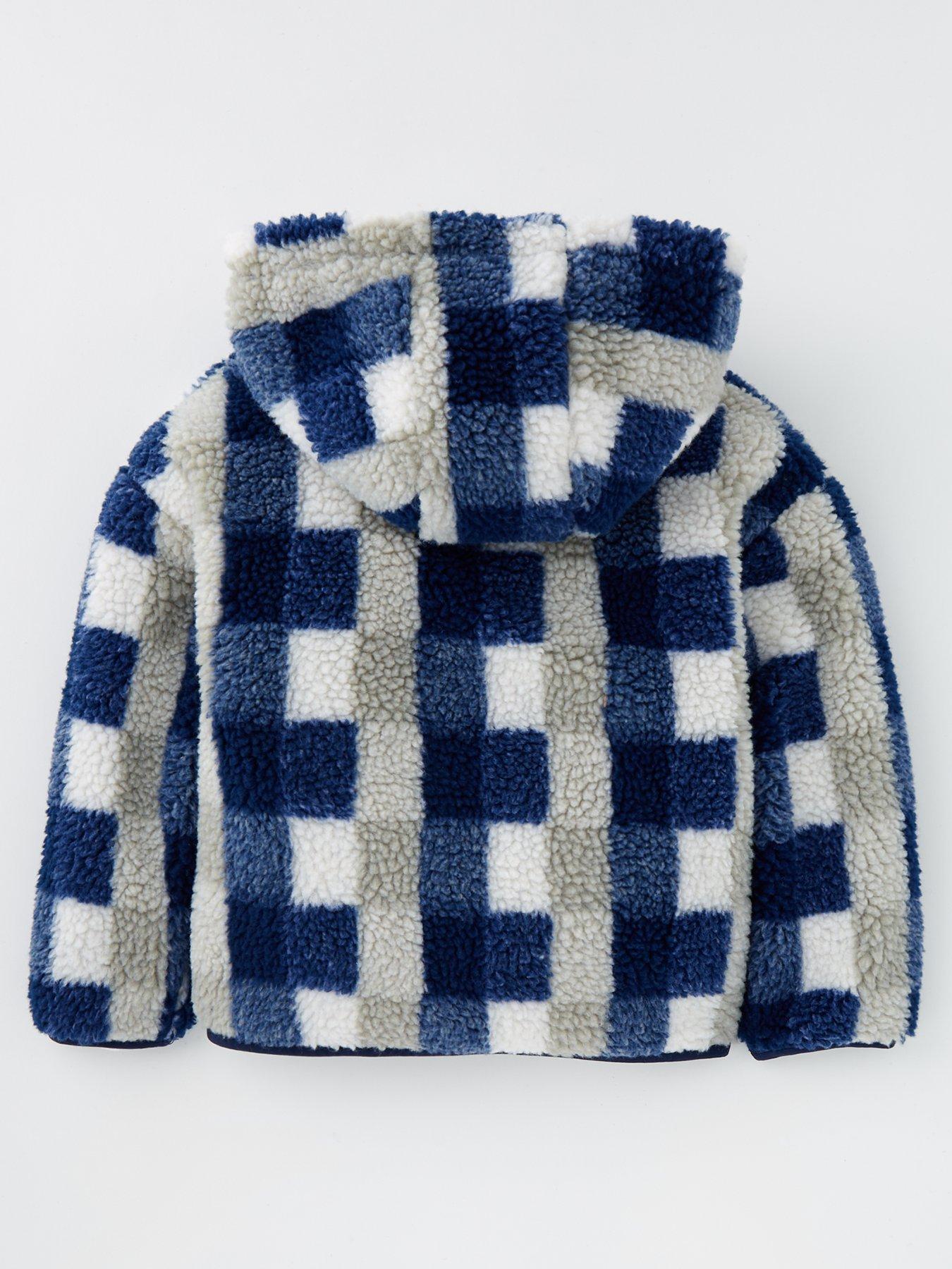 Mini V by Very Mini V by VeryBoys Check Borg Jacket - Multi | Very