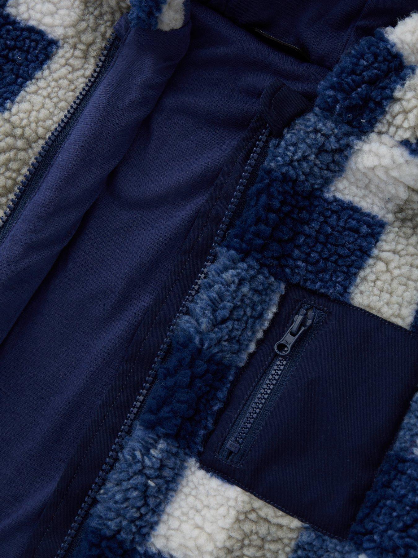 Mini V by Very Mini V by VeryBoys Check Borg Jacket - Multi | Very