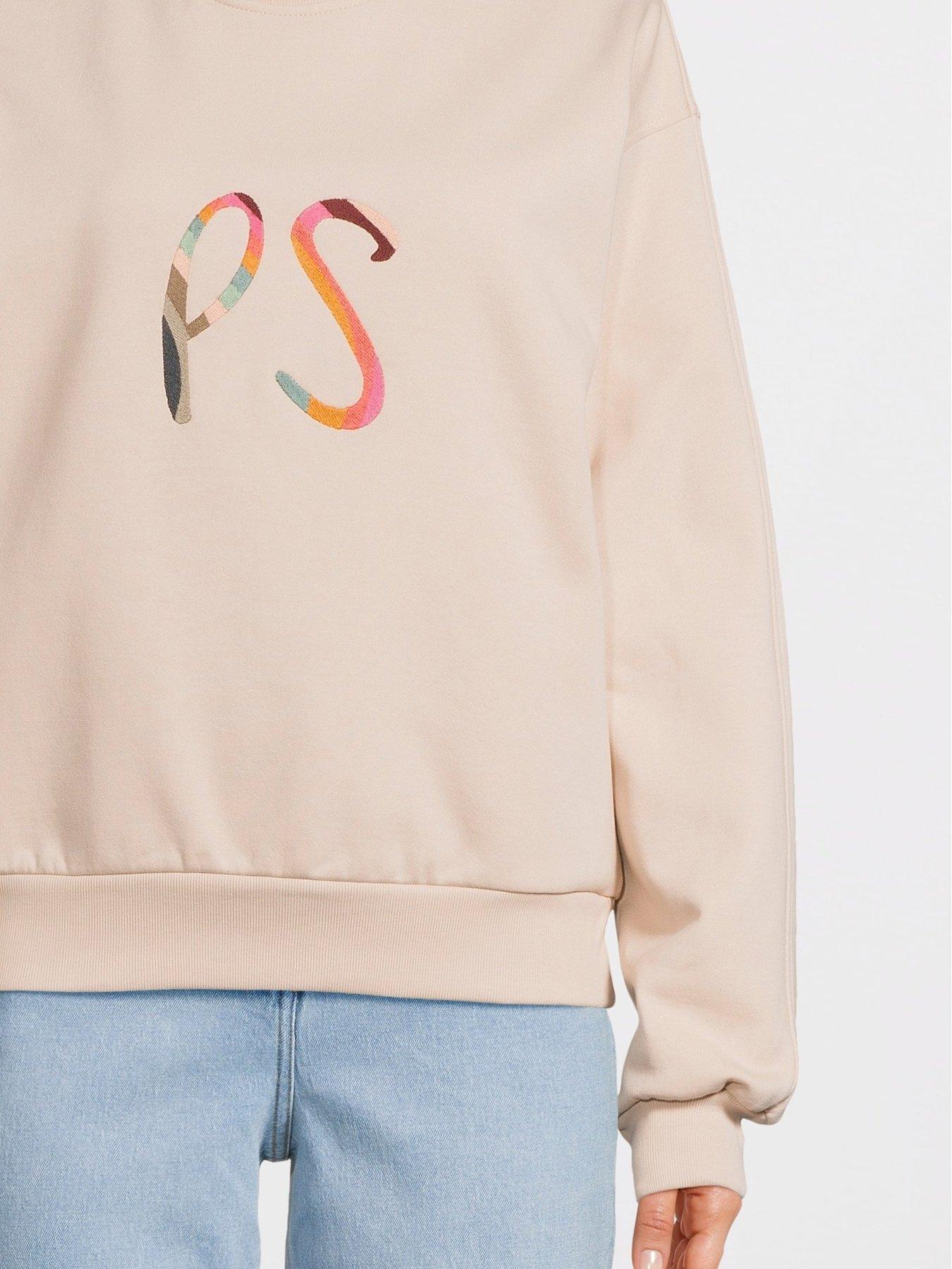 PS PAUL SMITH Swirl Logo Sweatshirt - Beige | Very