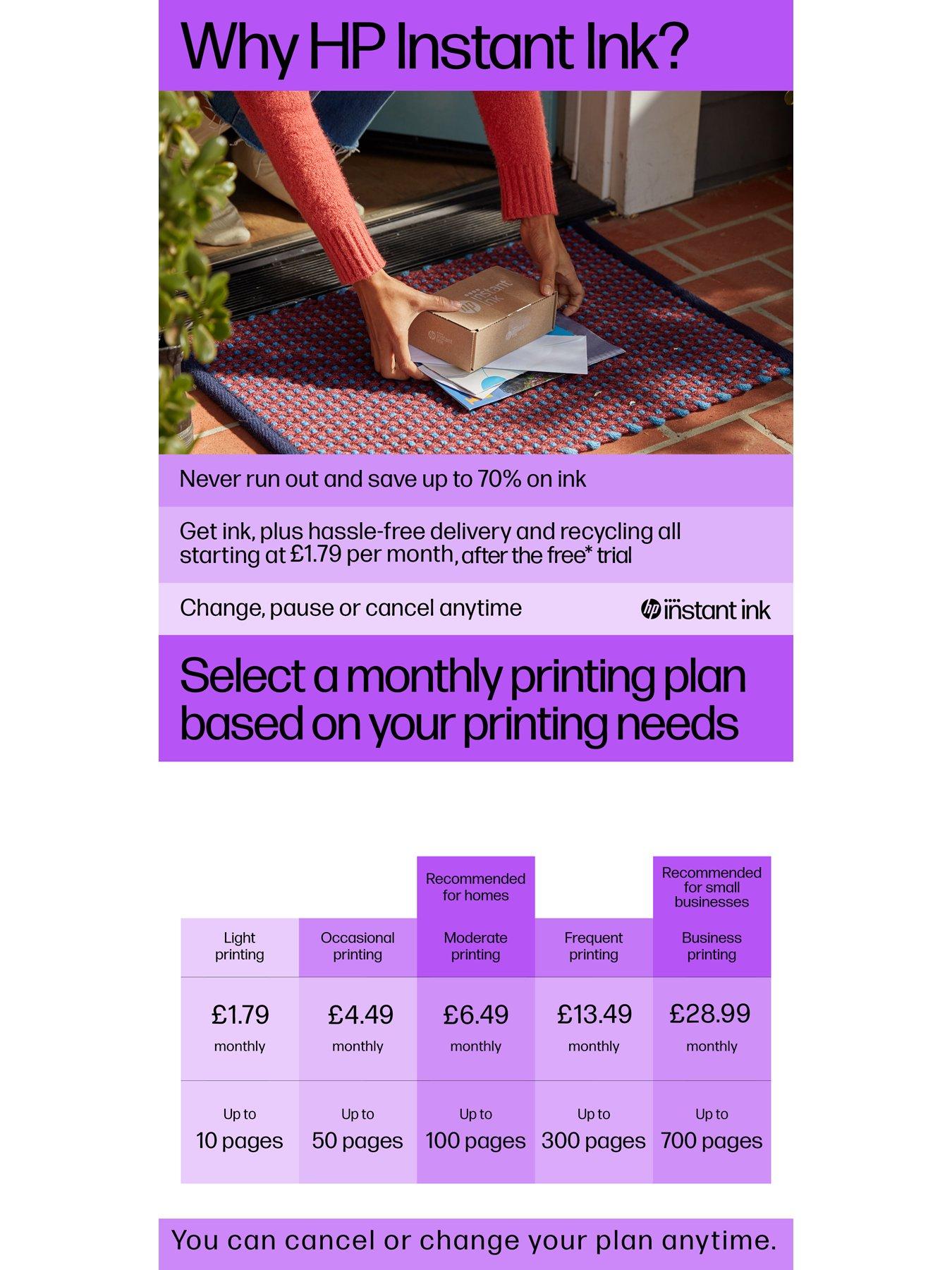 HP OfficeJet Pro 9120 All-in-One Wireless Colour Printer with 3 months ...