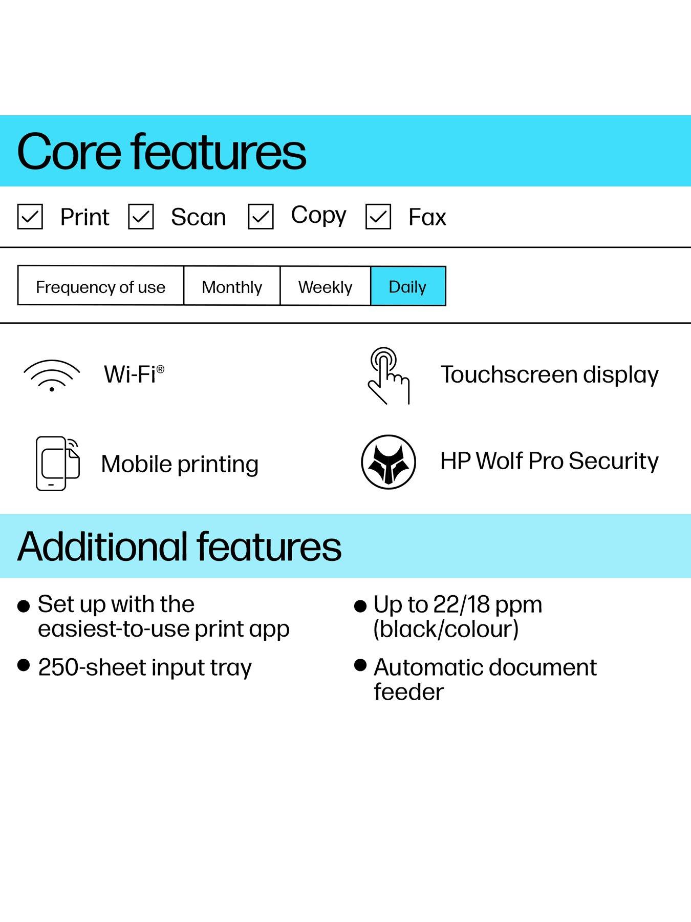 HP OfficeJet Pro 9120 All-in-One Wireless Colour Printer with 3 months ...
