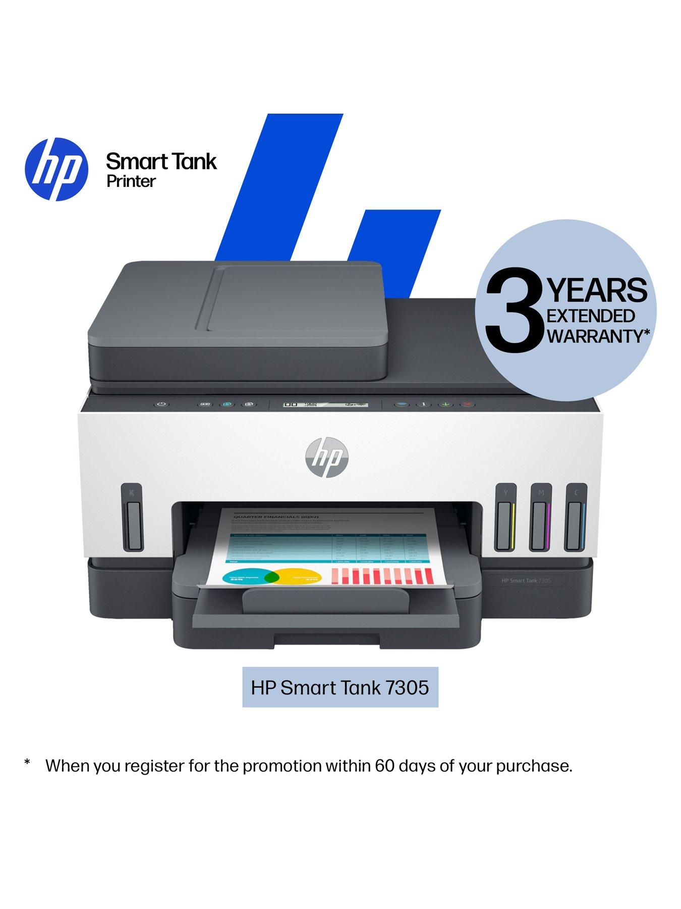 HP Smart Tank 7305 Wireless All-in-One Colour Printer with up to 3 ...