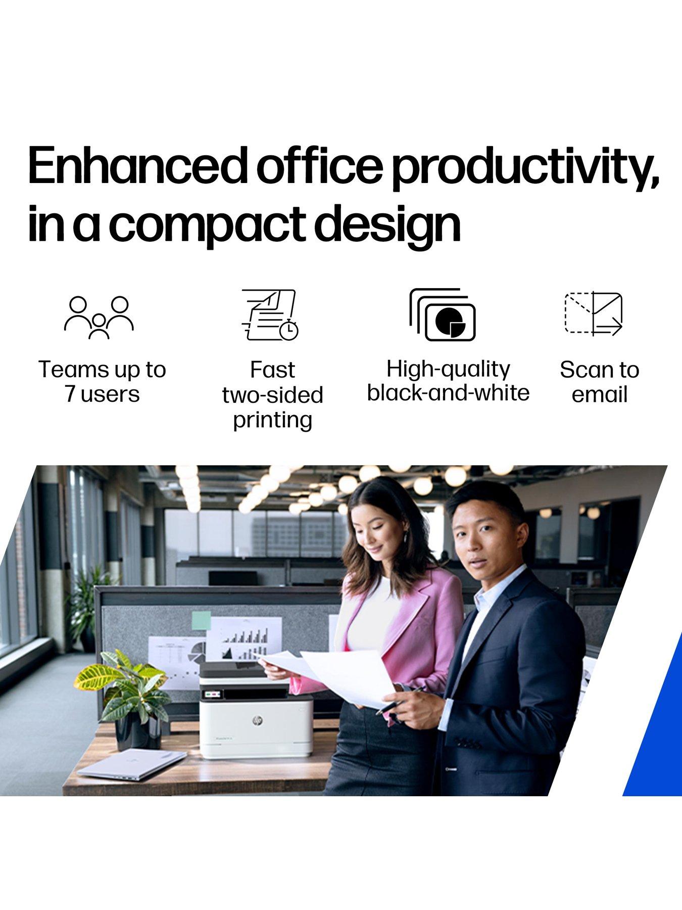 HP LaserJet Pro MFP 3102FDW Wireless Mono Printer | very.co.uk