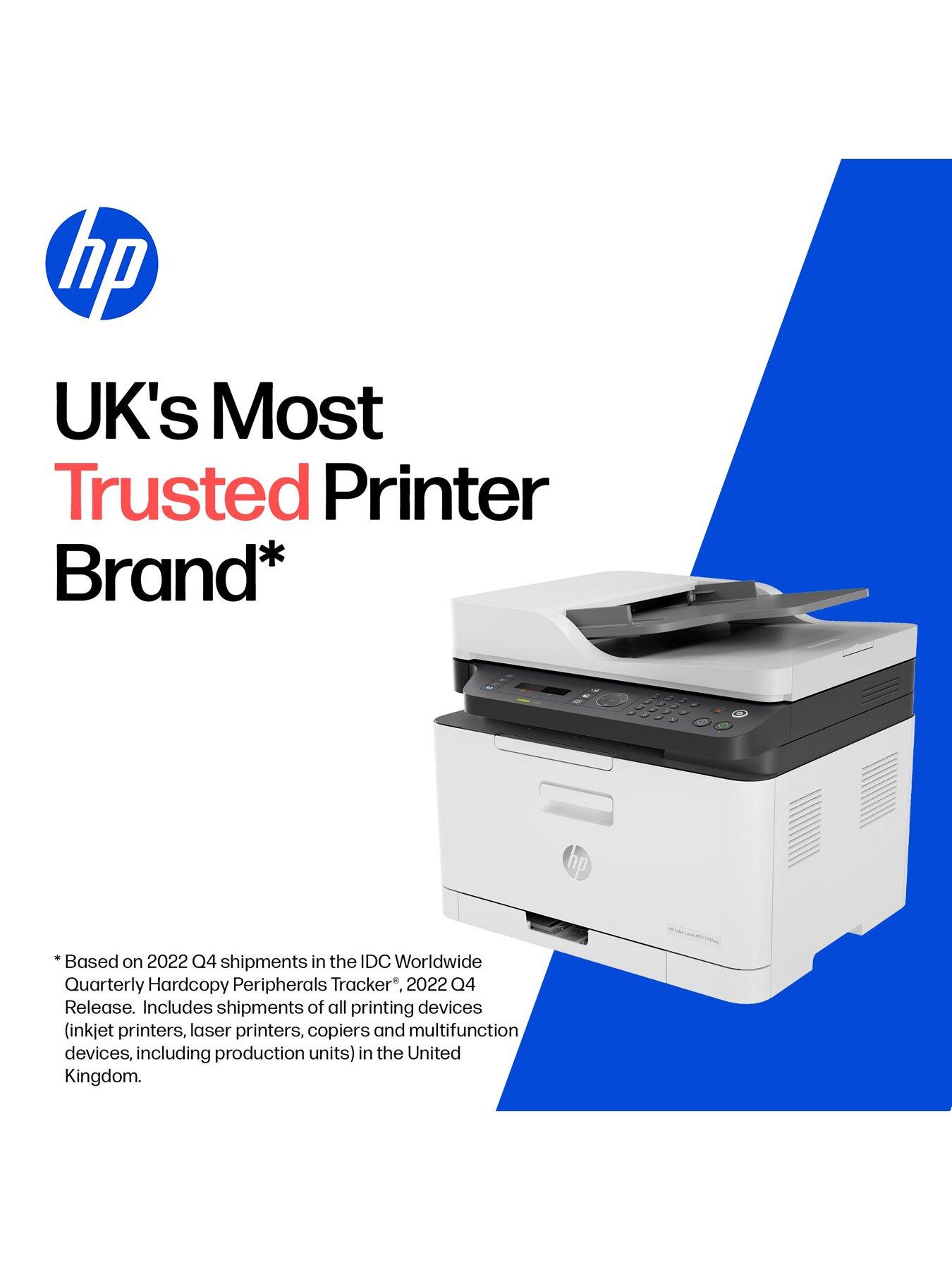 HP Colour Laser 179FNW Wireless Multifunction Printer with Fax | Very