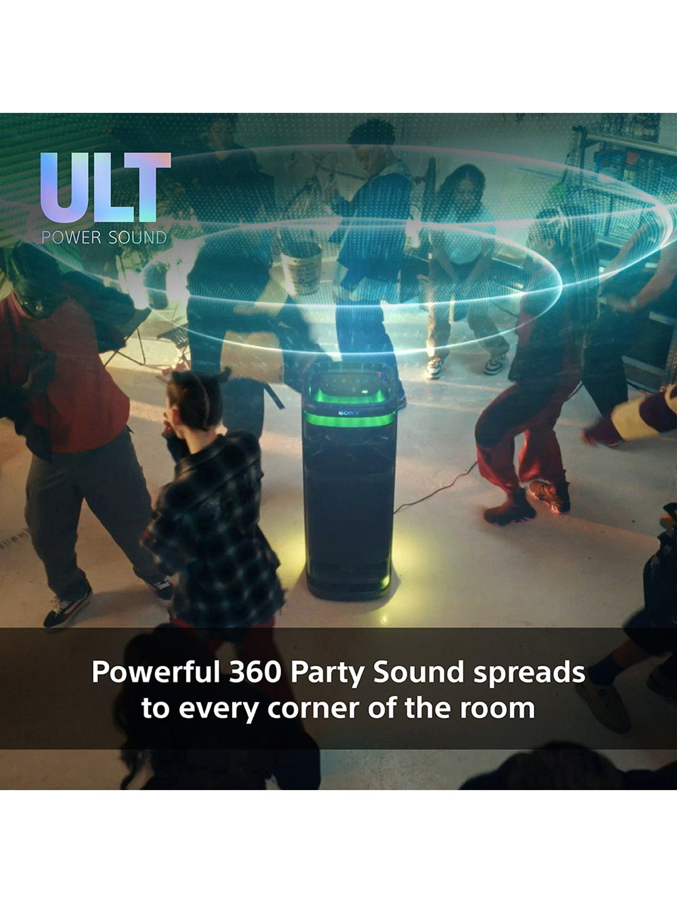Sony ULT TOWER 10 Ultimate Bluetooth Party Speaker with ULT POWER SOUND ...