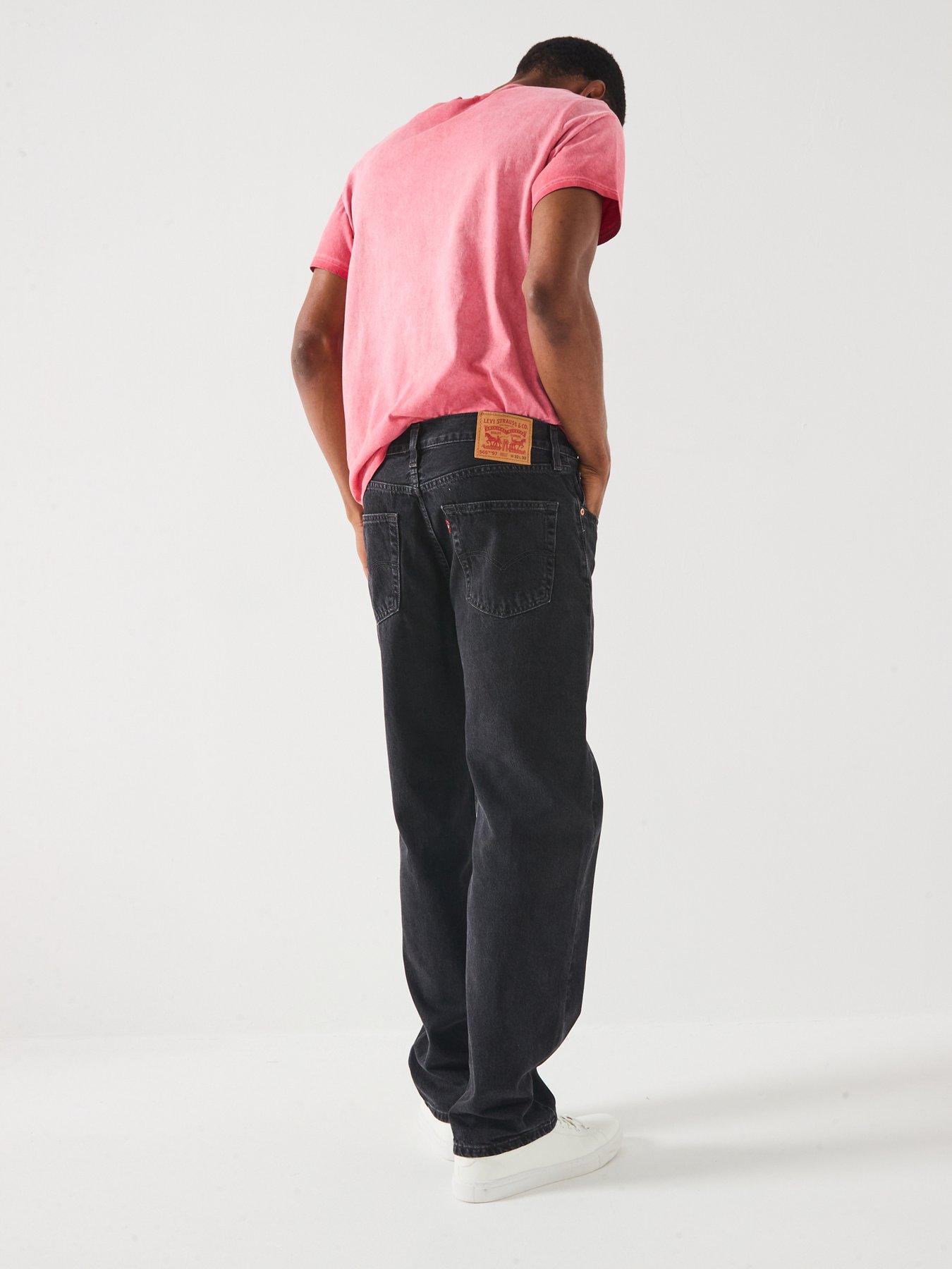 Levi's 565 '97 Loose Straight Fit Jeans - Forget Me Nots - Black | Very