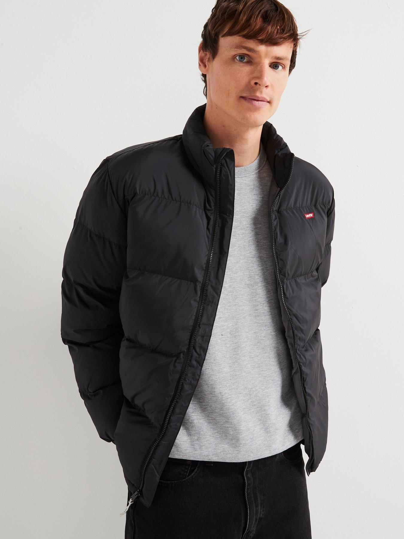 Levi's Piedmont Short Batwing Padded Jacket - Black | Very