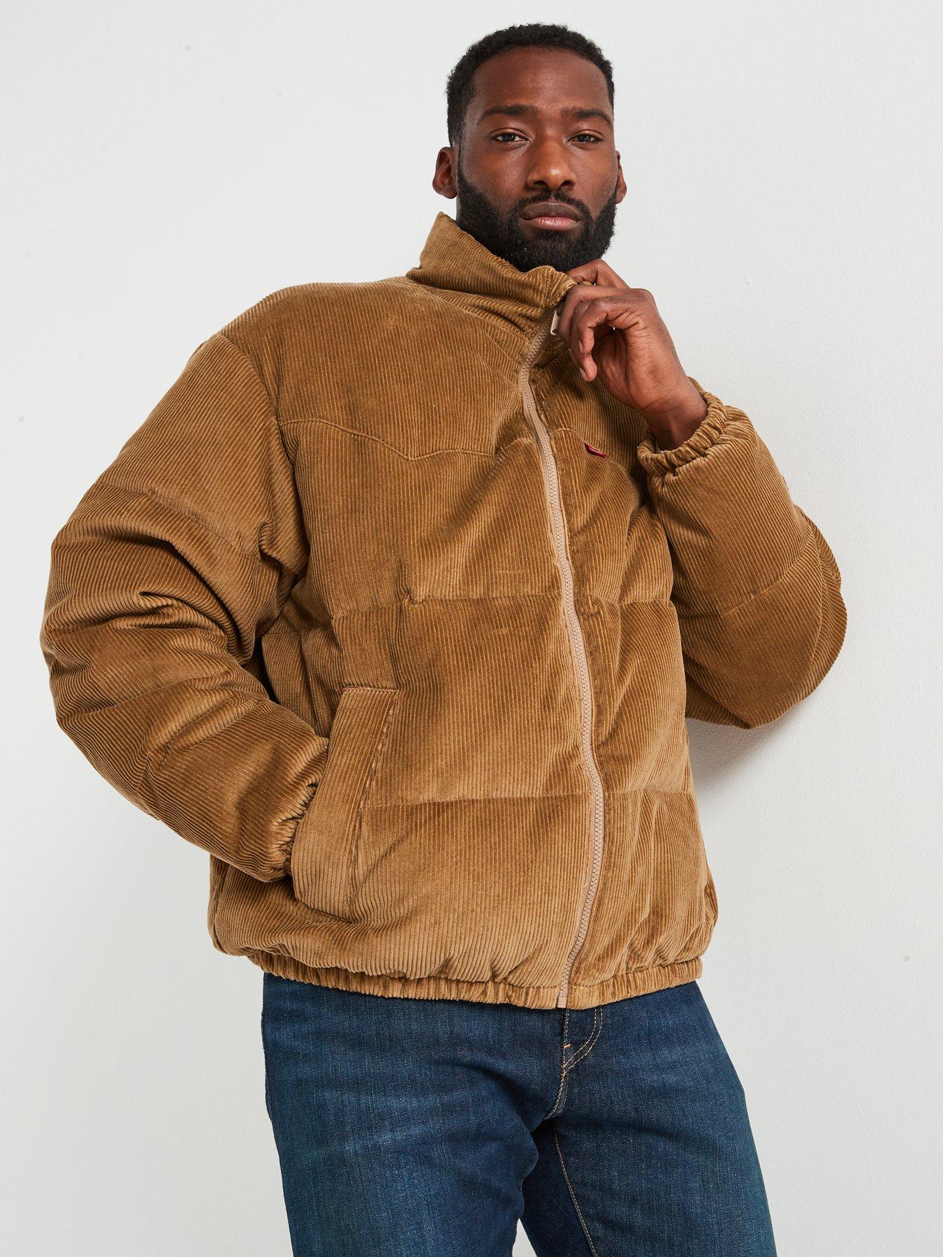 Levi's Super Corduroy Padded Jacket - Brown | Very