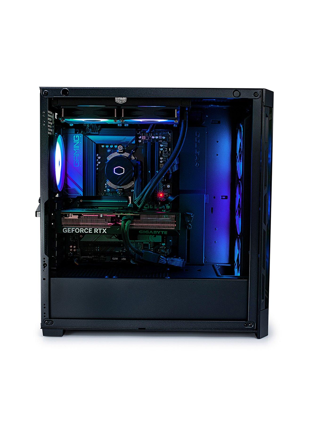 Stormforce Crystal Gaming Desktop - RTX 4070 Ti Super, Core i7 14700F ...