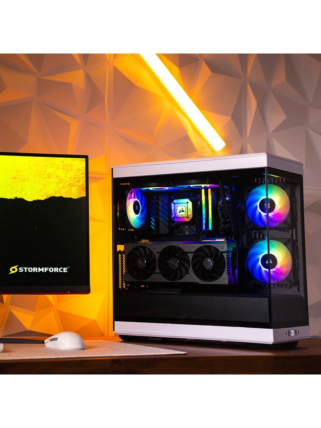 Stormforce Prism Ryzen 7 7800X3D, 32GB DDR5 RAM, 2TB SSD, RTX 4070Ti ...