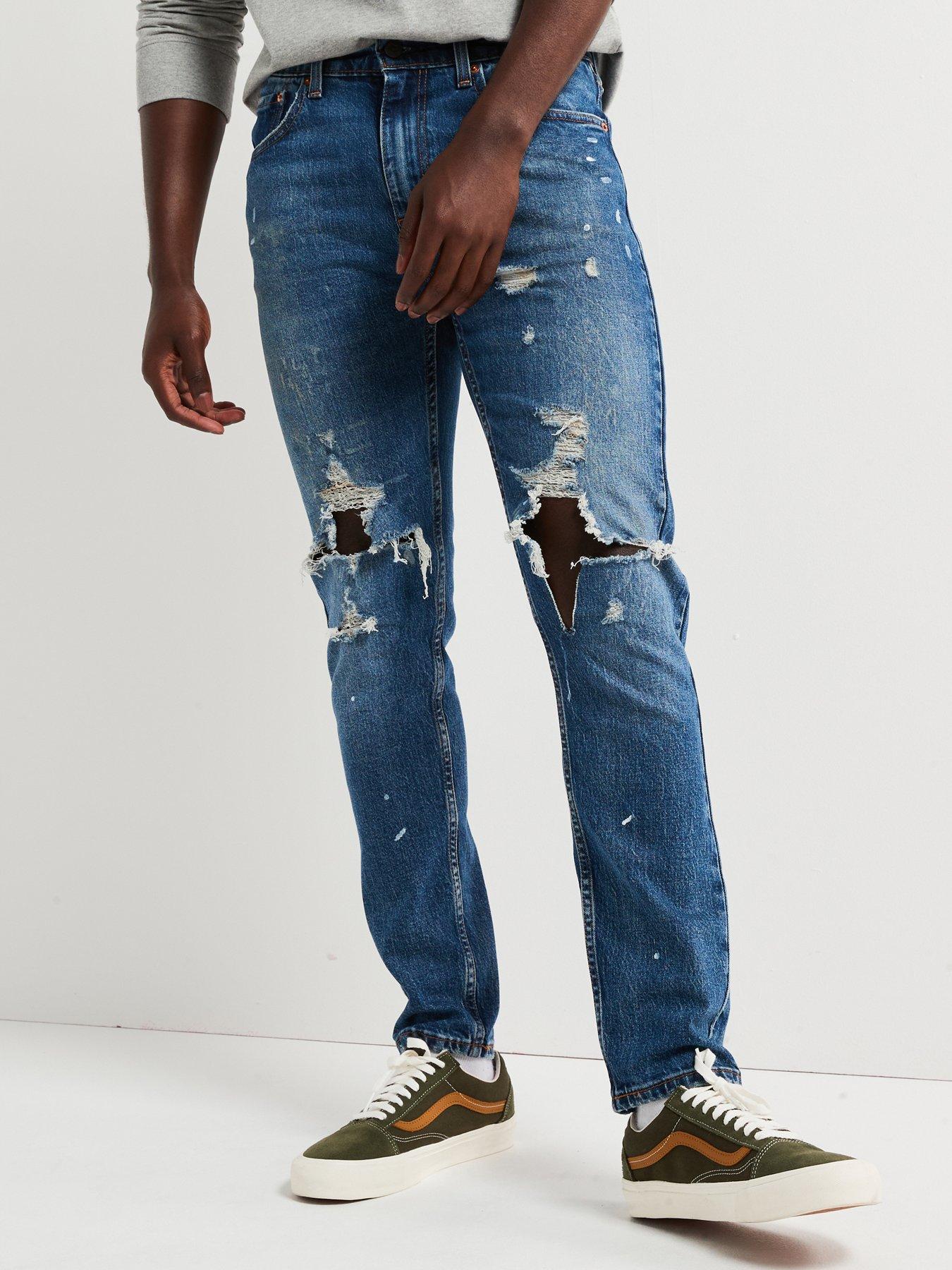 Levi's 515 Slim Fit Straight Jeans - Circus Show Dx - Blue | Very
