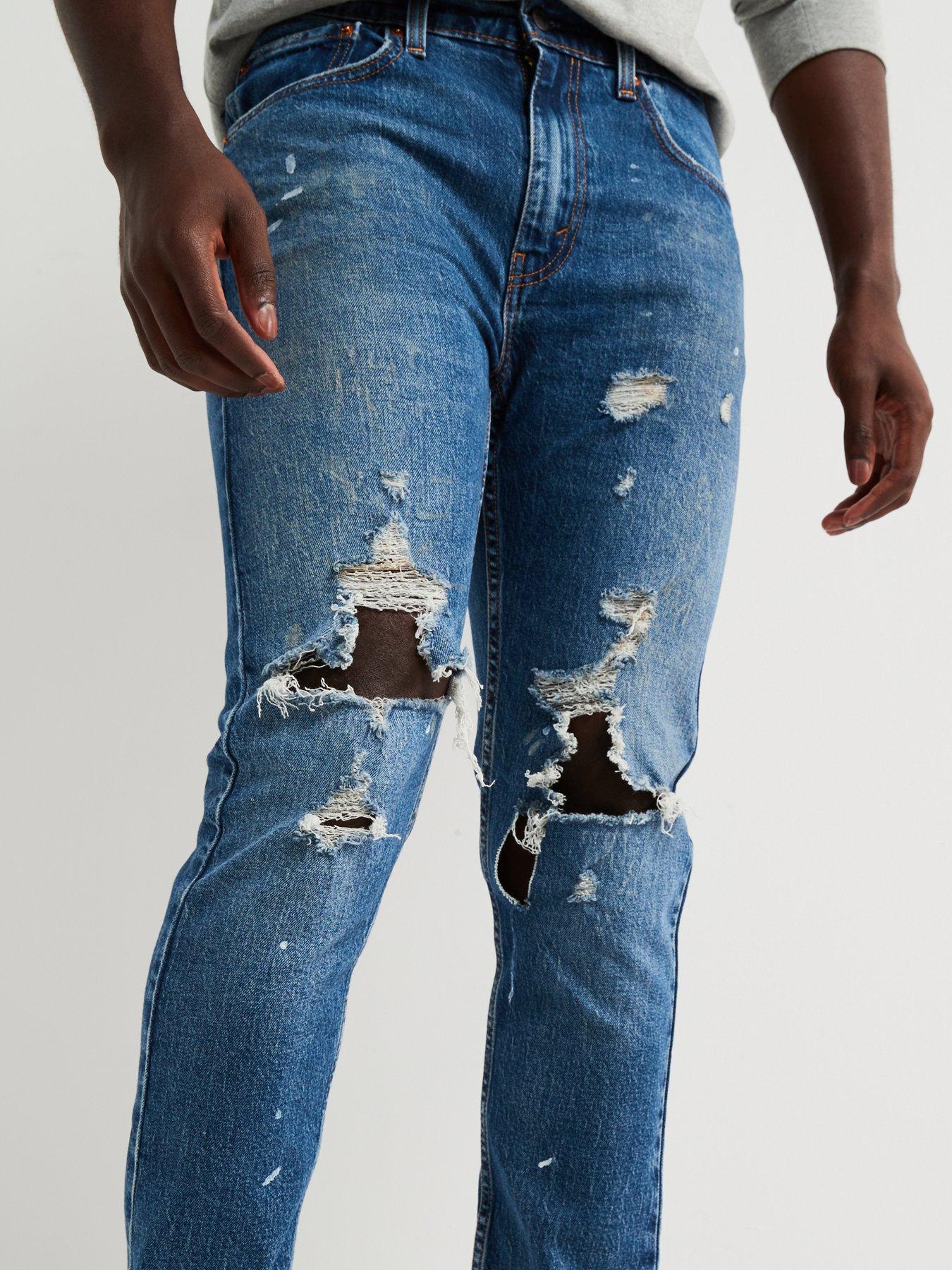 Levi's 515 Slim Fit Straight Jeans - Circus Show Dx - Blue | Very