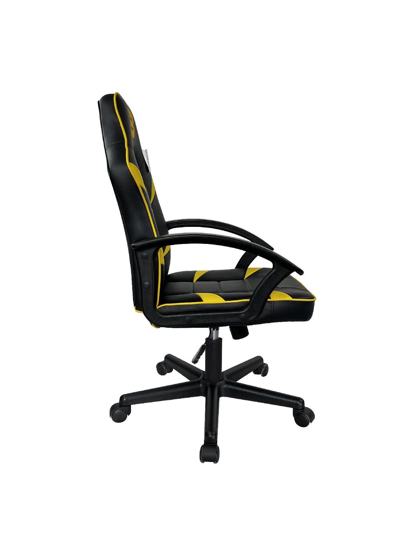 BraZen Valor Mid Back PC Gaming Chair - Yellow | Very