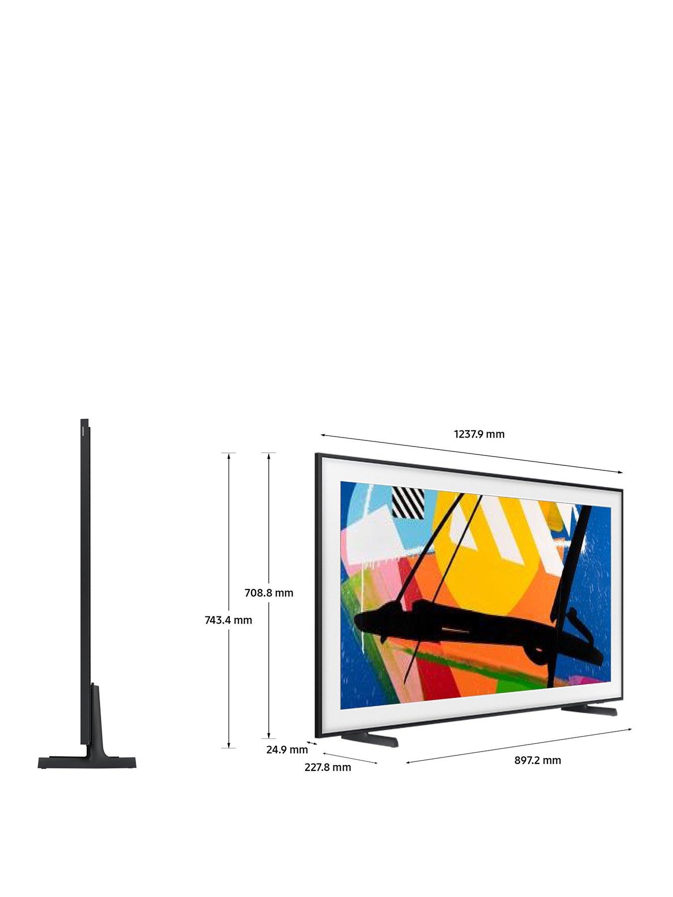 Samsung The Frame, 55 inch, QLED, Matte Display with Dolby Atmos | Very