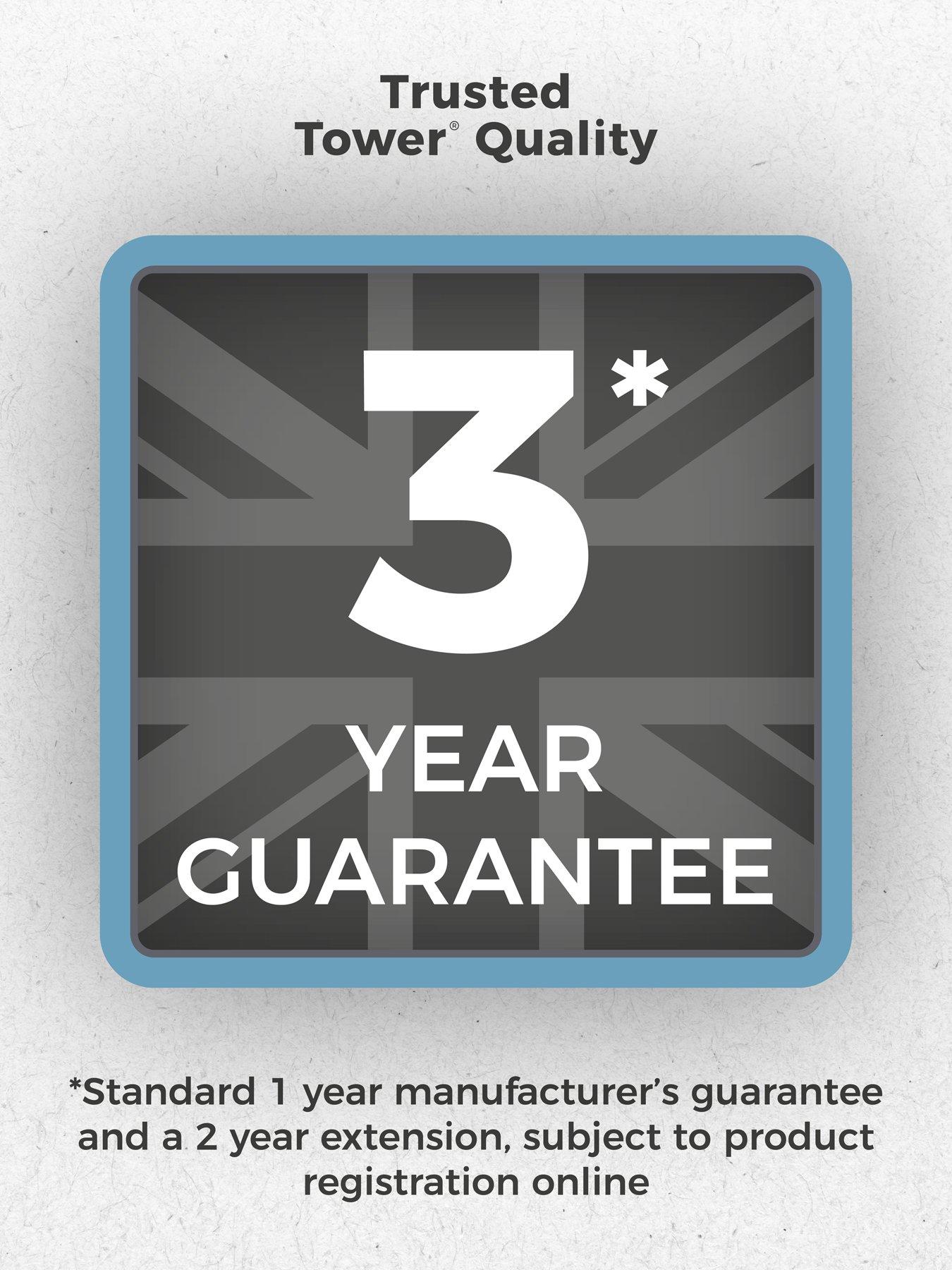 Tower T547002 Aquajet Pro Cordless Hardfloor Cleaner with One Touch ...