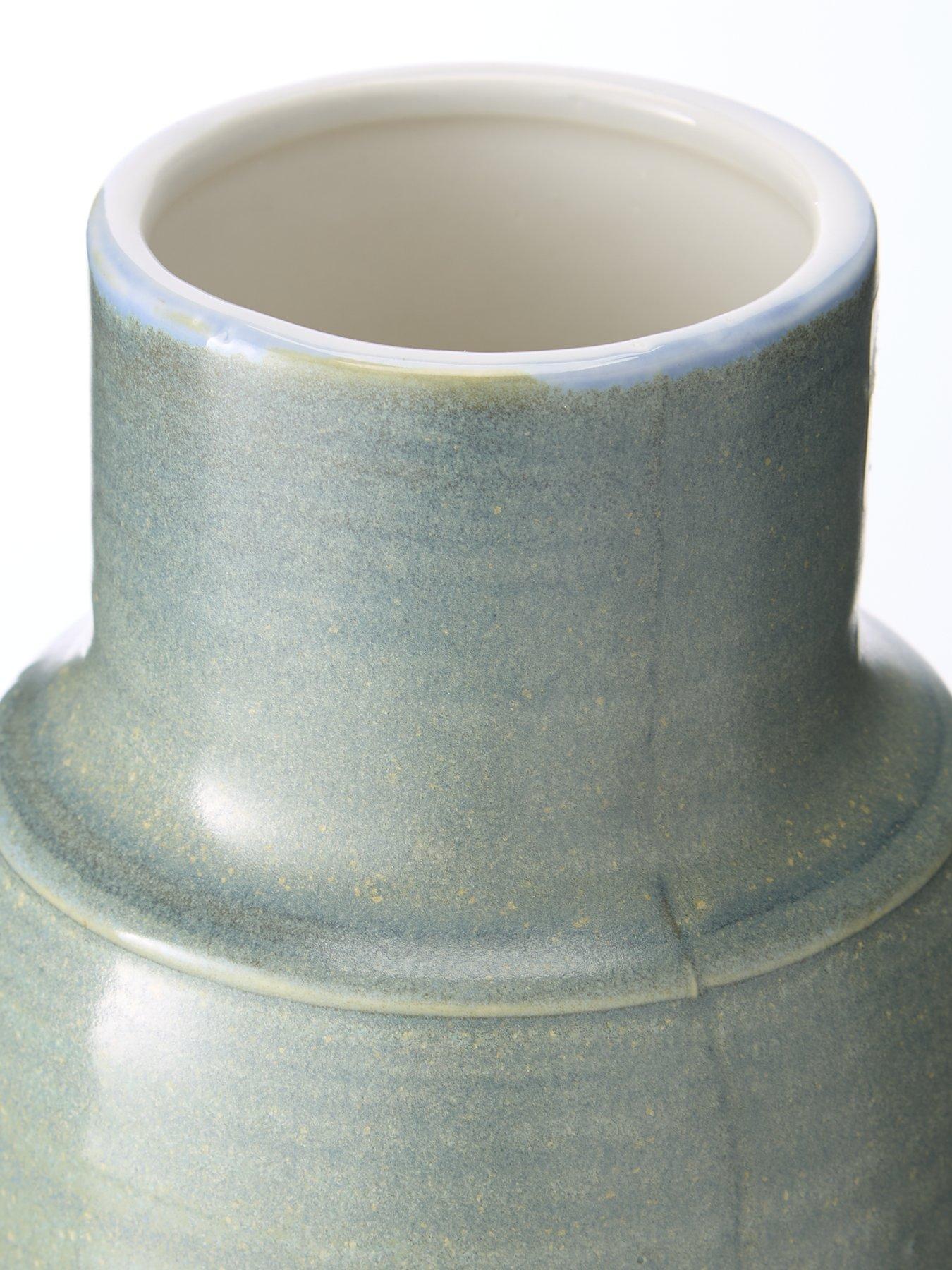 Very Home Bottle Vase with Reactive Green Glaze | Very