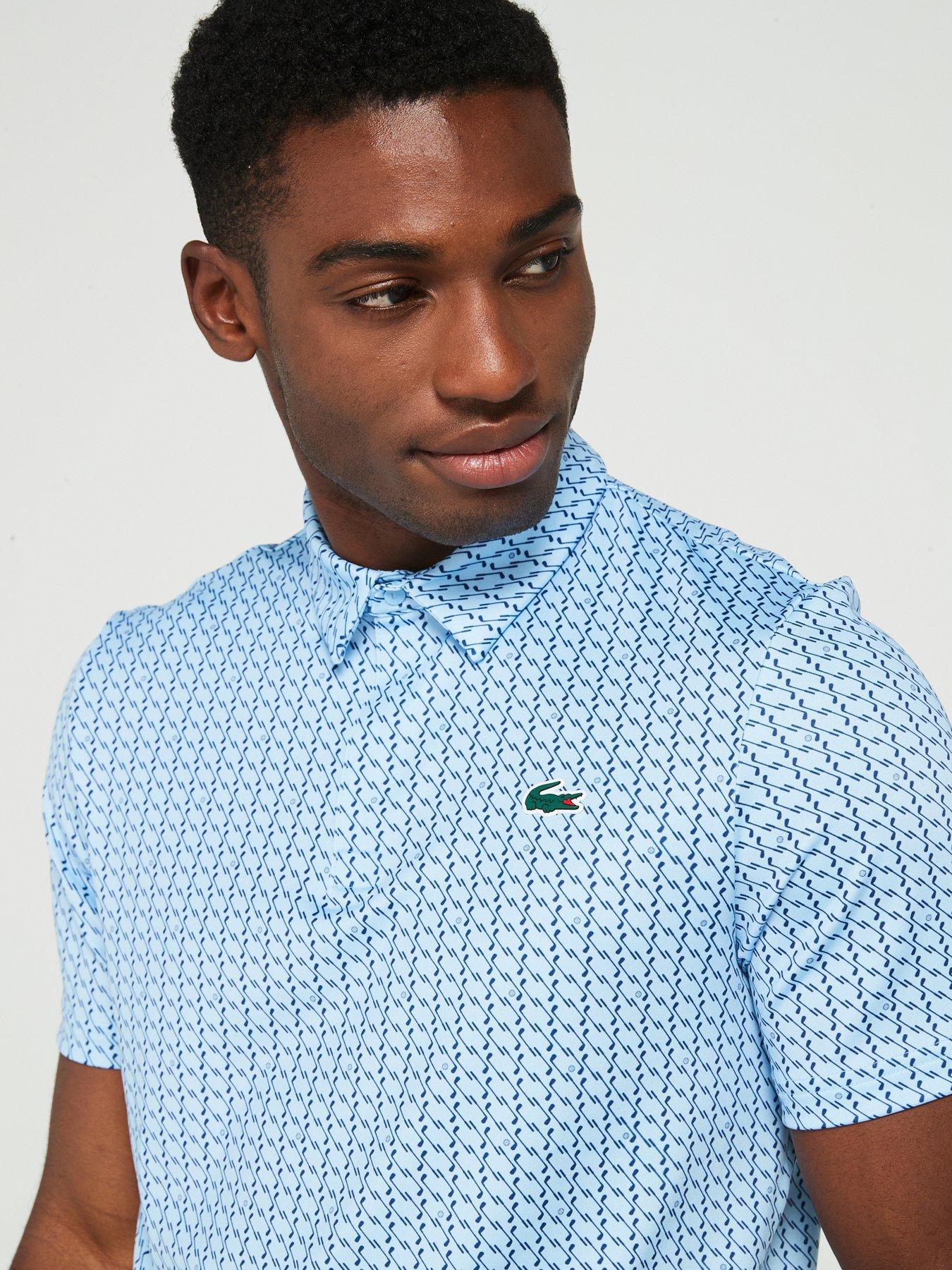 Lacoste Regular Fit Golf Polo Shirt - Light Blue | Very