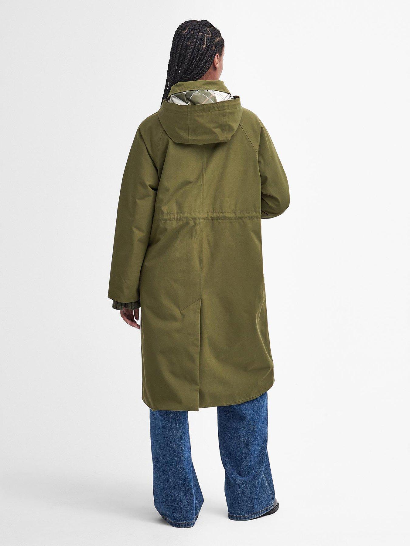 Barbour Francis Waterproof Parka Coat - Green | Very
