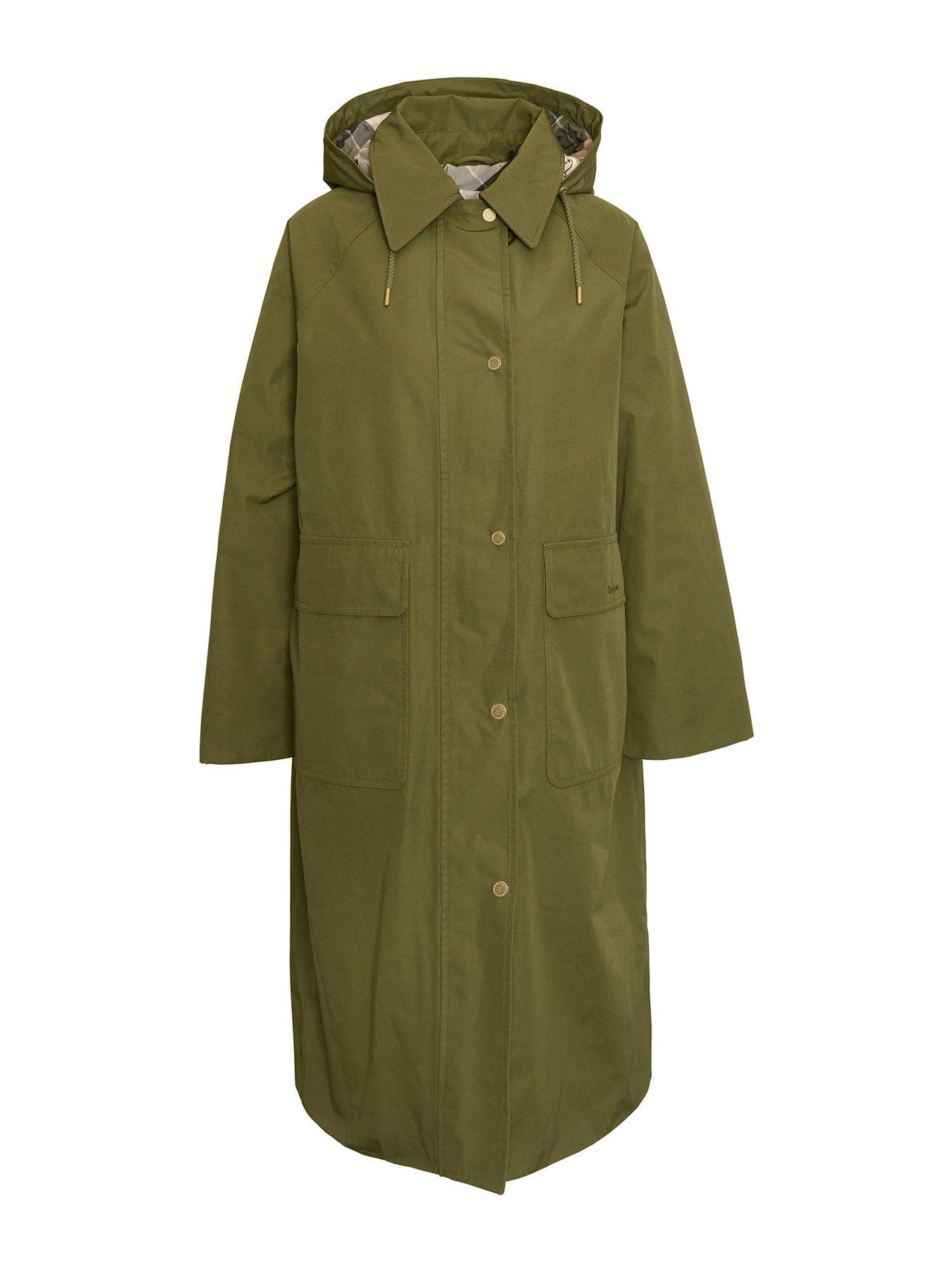 Barbour Francis Waterproof Parka Coat - Green | Very