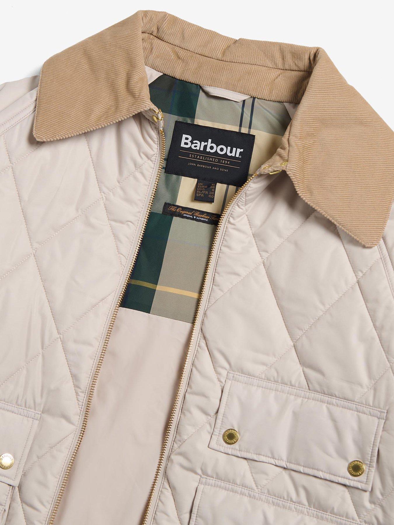 Barbour Milby Quilt Jacket - Beige | Very