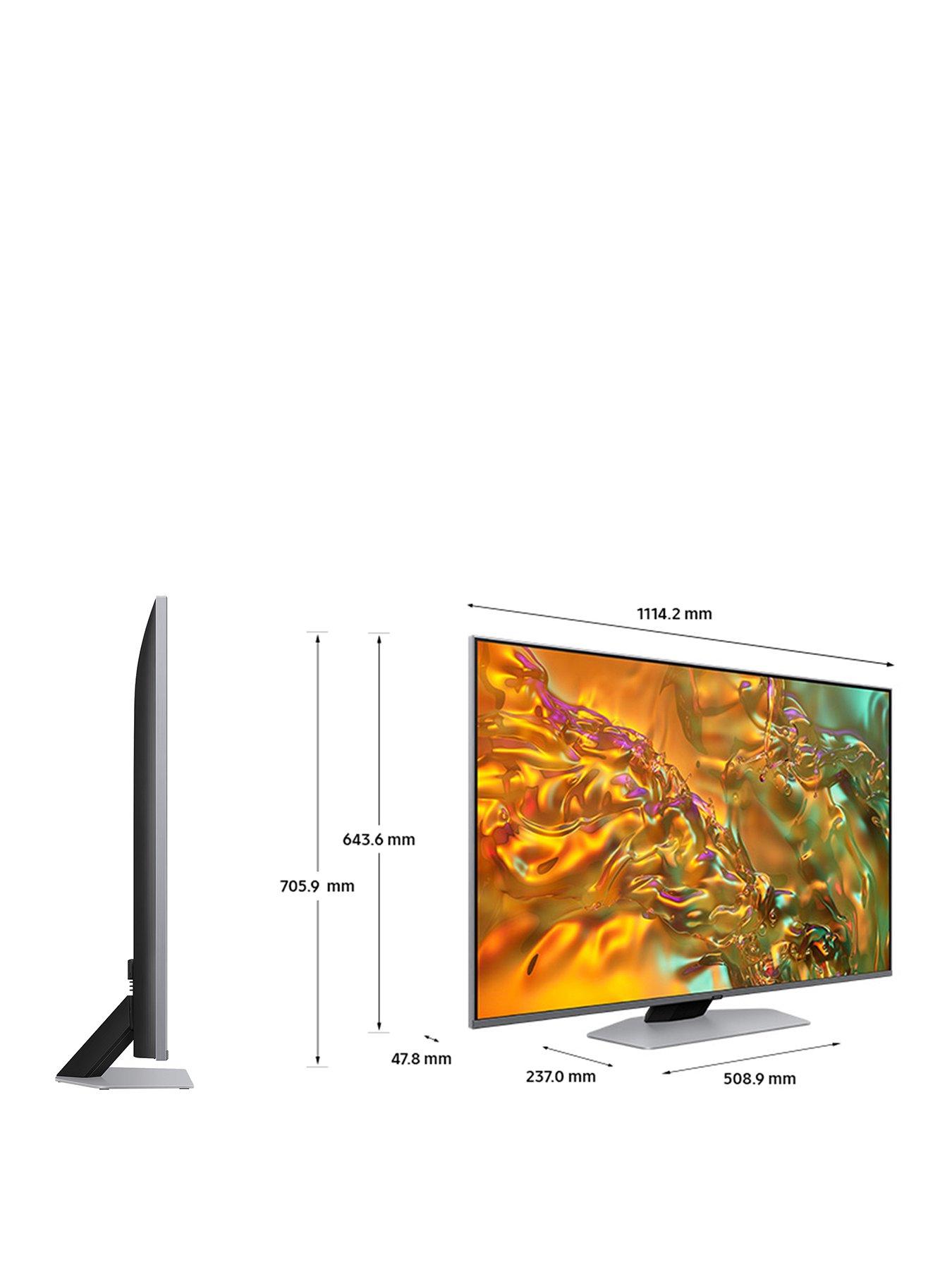 Samsung Q80D, 50-inch, QLED, 4K Smart TV with Dolby Atmos | Very