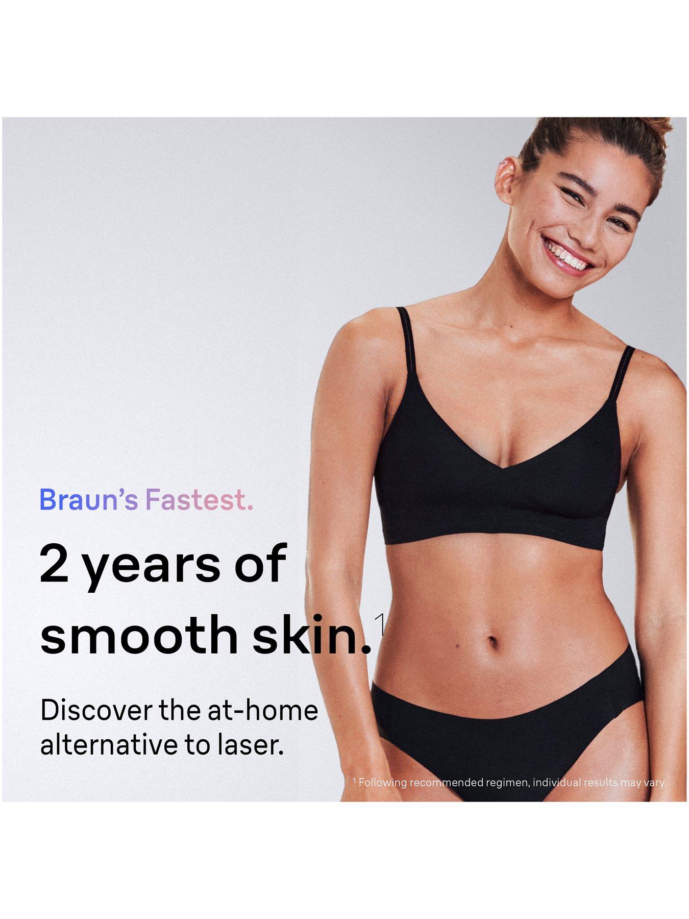 Braun Smart IPL Skin i·expert, At Home Hair Removal, Pouch, Venus Razor ...