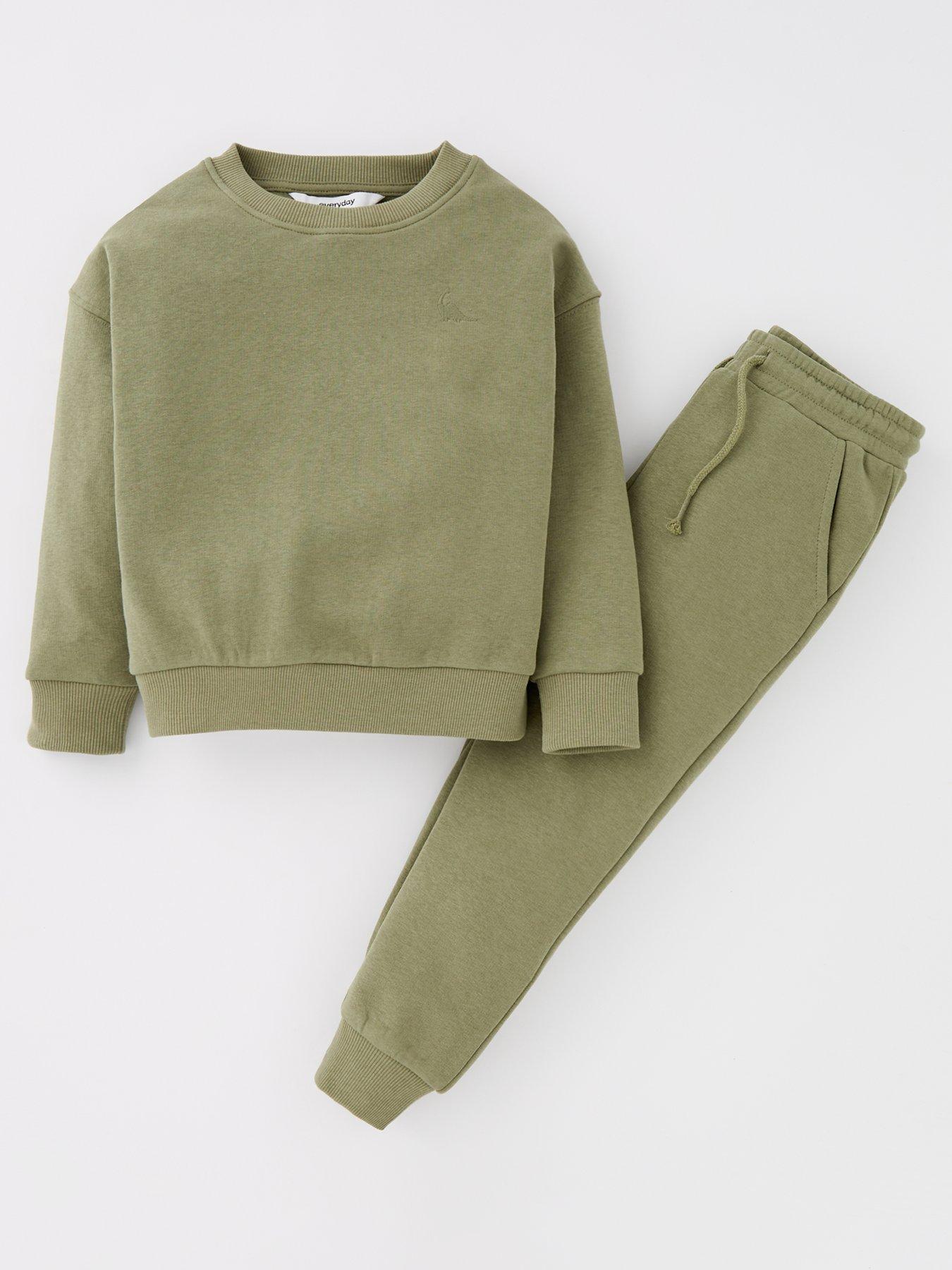 Everyday Boys Khaki Jog Set | Very