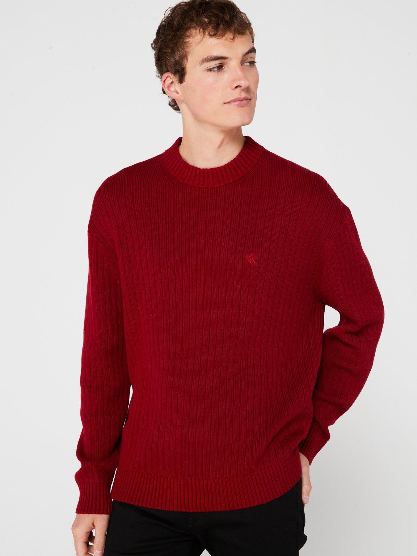 Calvin klein jumper red store