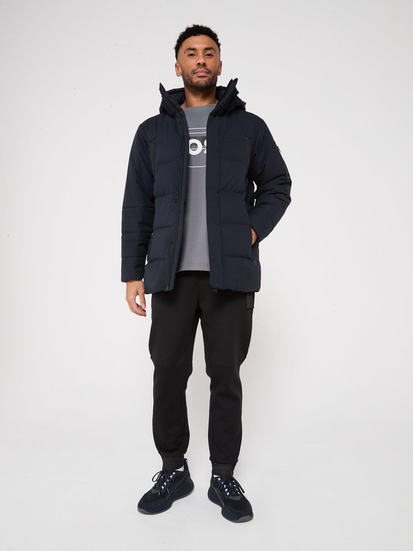 BOSS J Havoc Quilted Down Parka - Dark Blue | Very