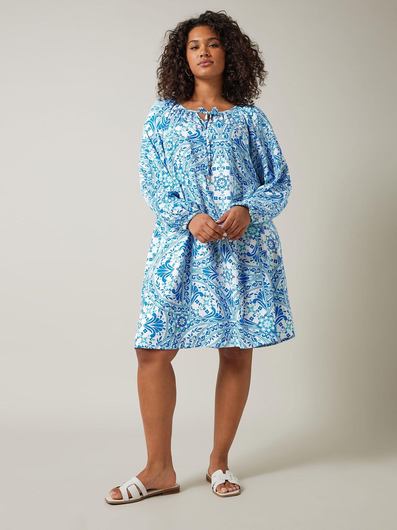 Evans Tile Print Tunic Dress | Very
