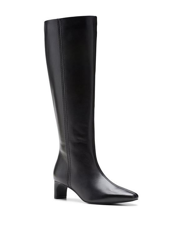 Clarks Edina Tall Leather Knee High | Very Clarks Edina Tall Leather Knee High | Very