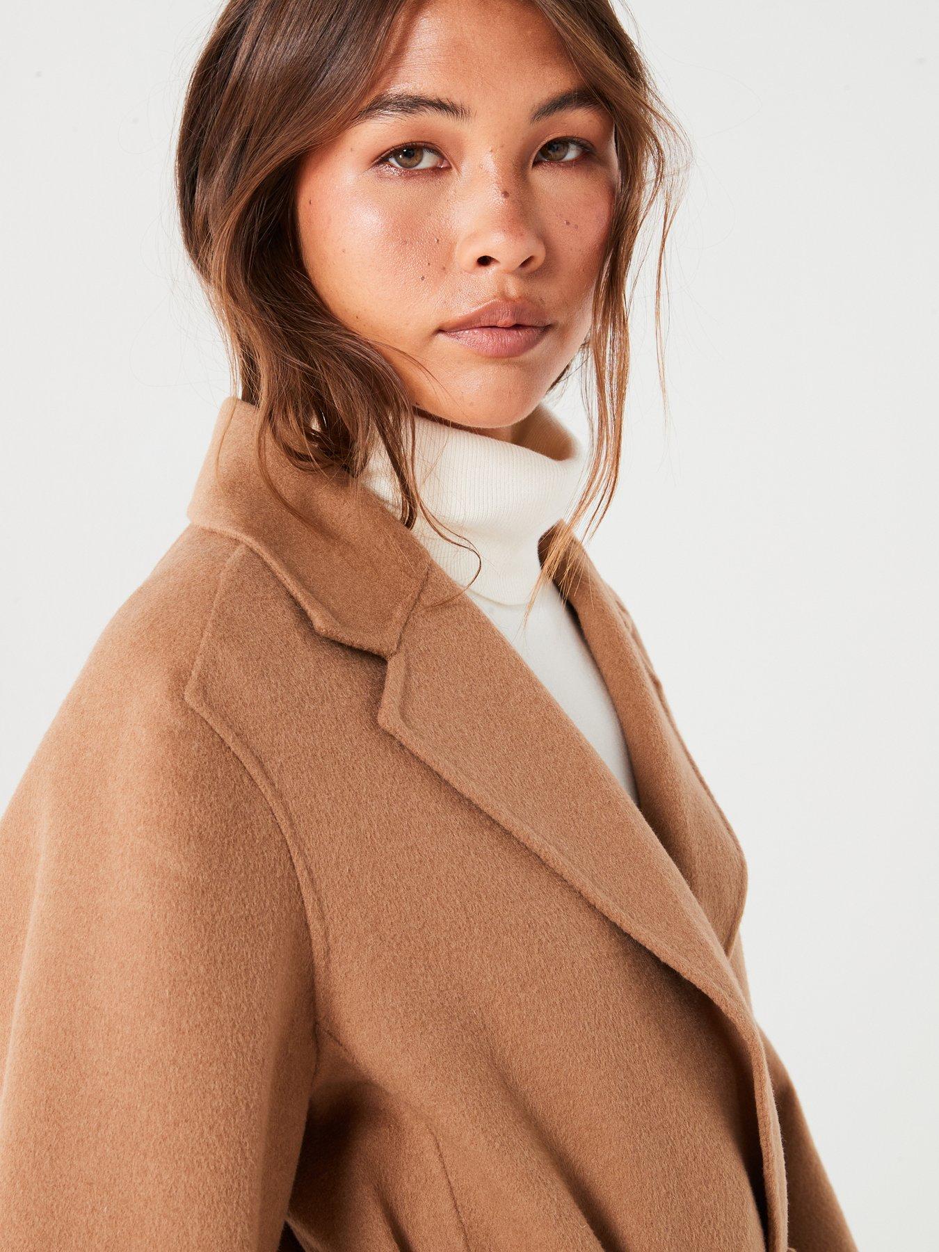 Tommy Hilfiger Wool Duster Coat - Brown | Very