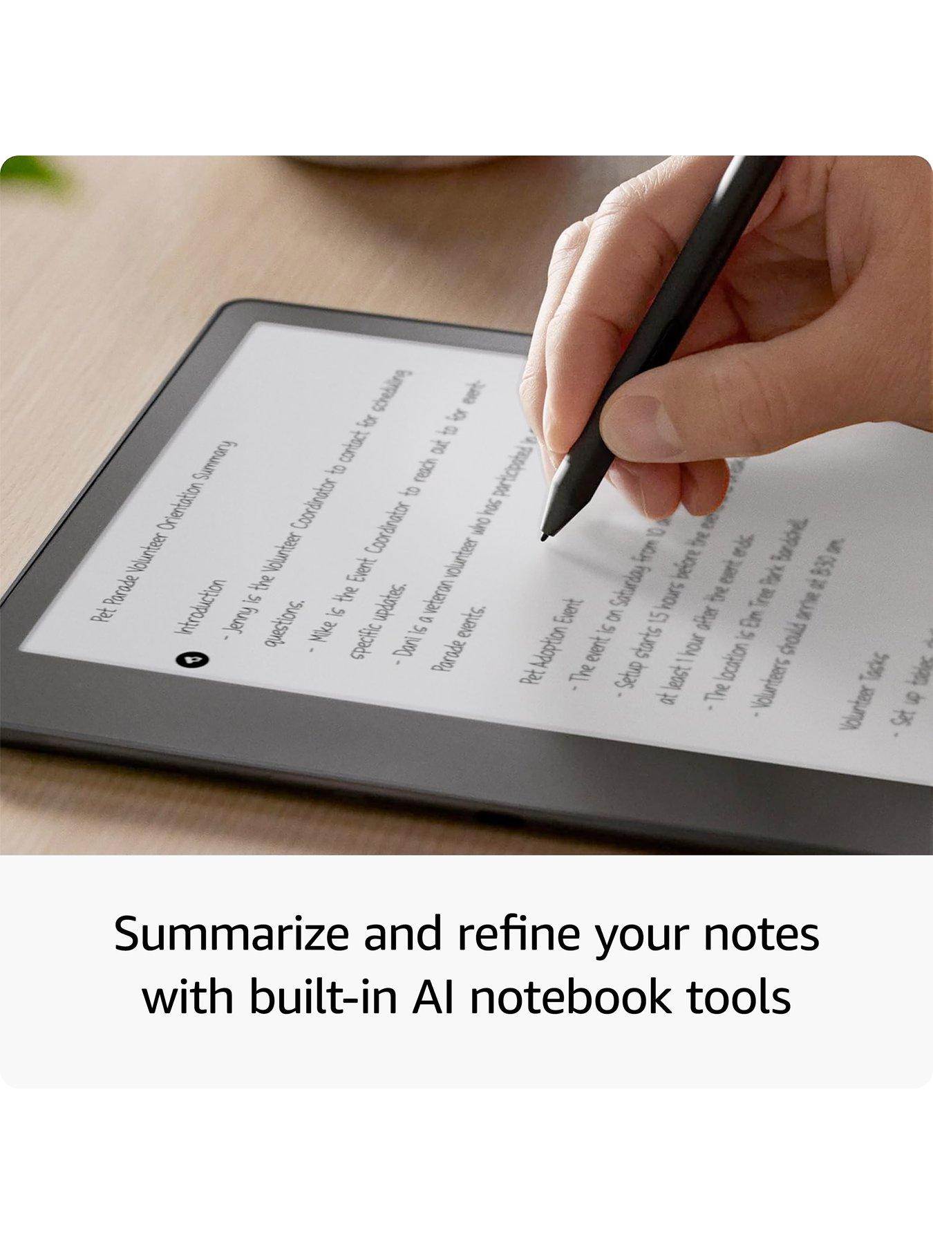 Amazon Kindle Scribe with 10.2-inch, 300 ppi Paperwhite display and ...