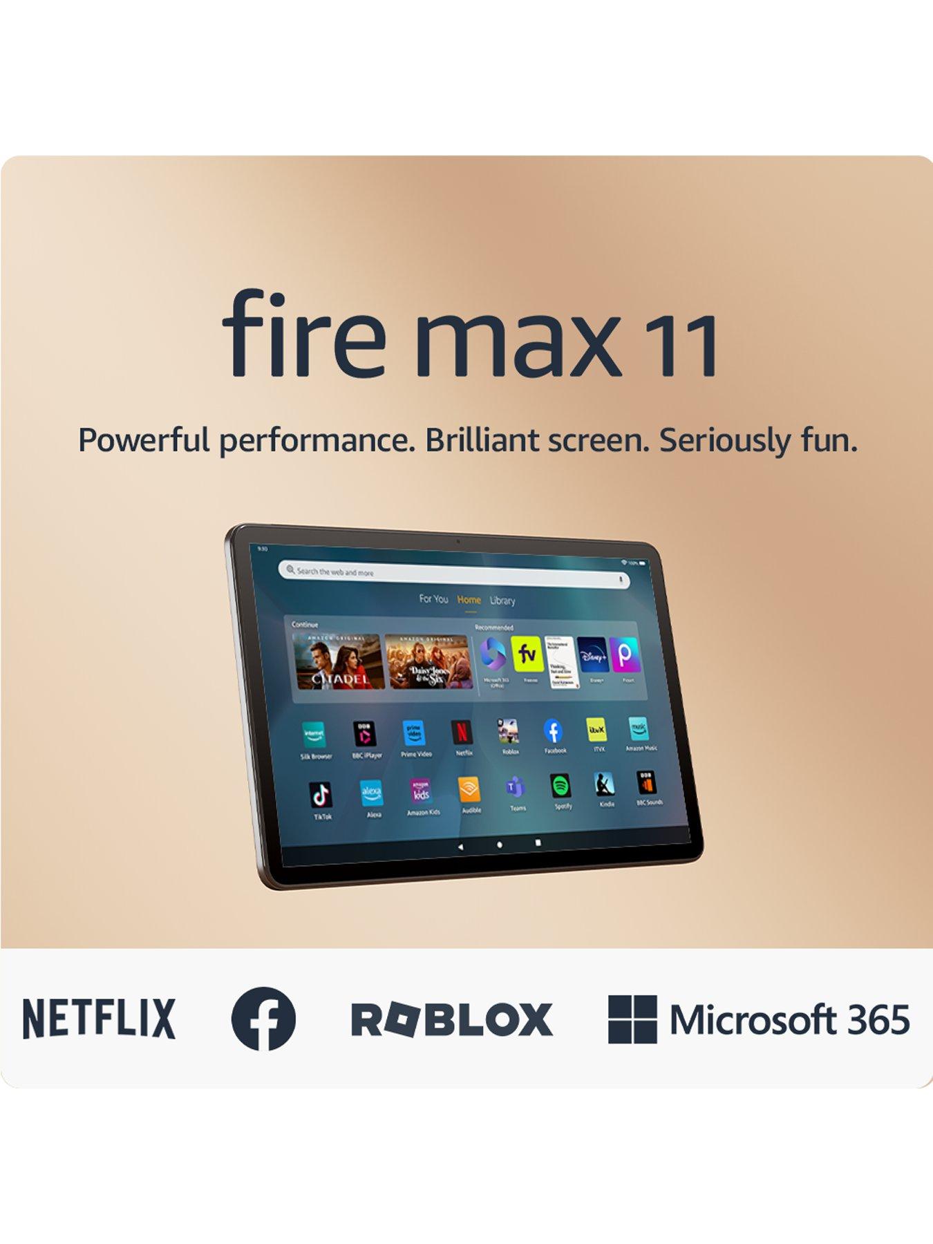 Amazon Fire Max 11 tablet, 64 GB, Grey, with Ads | Very